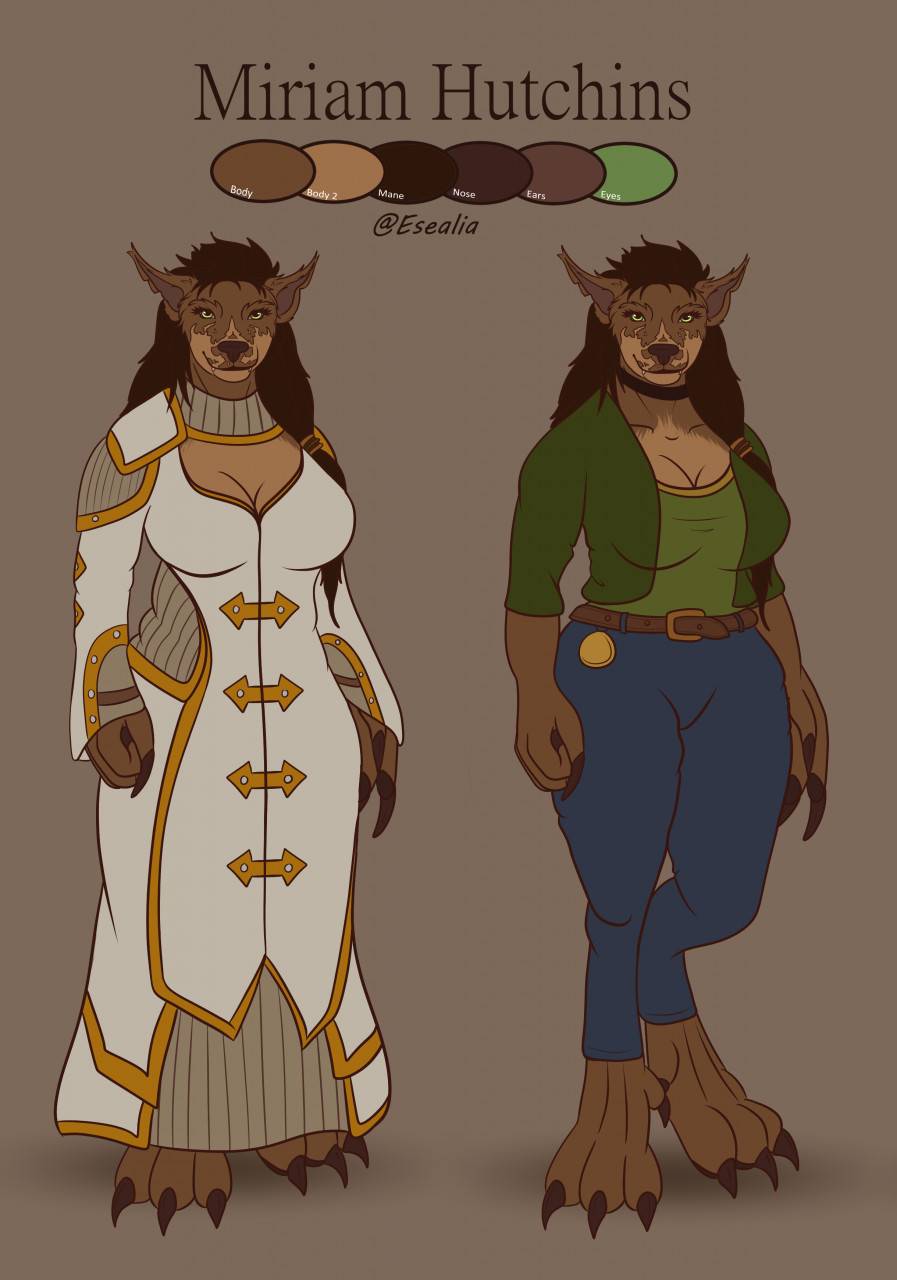 Miriam Reference Sheet SFW by Esealia | Scrolller