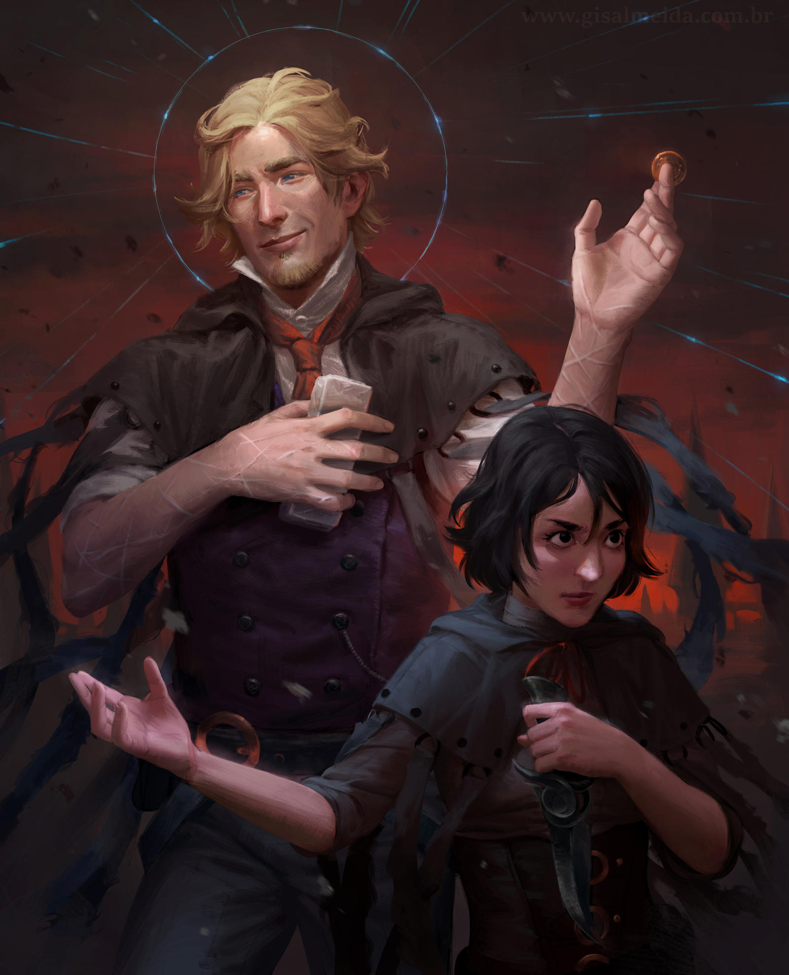 Mistborn: Kelsier and Vin by GisAlmeida | Scrolller