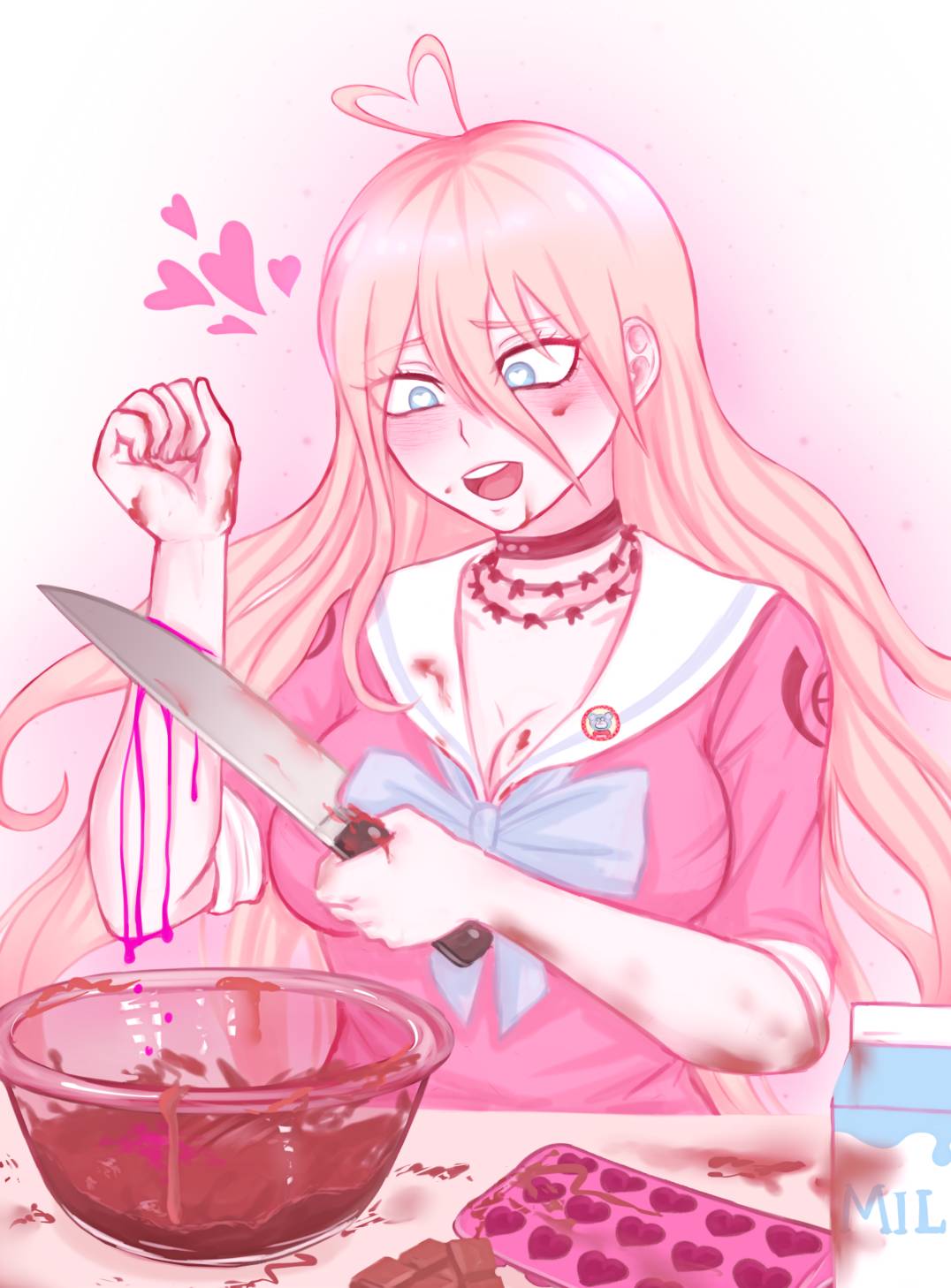 Miu Iruma bakes. | Scrolller