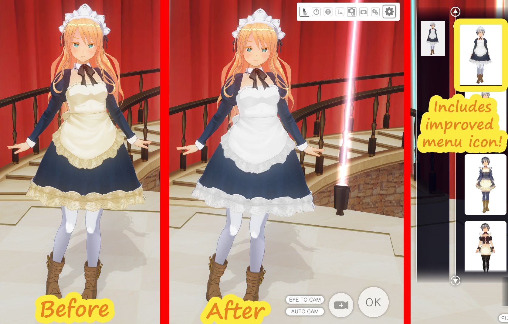 [Mod Preview] Retextured Maid Uniforms | Scrolller