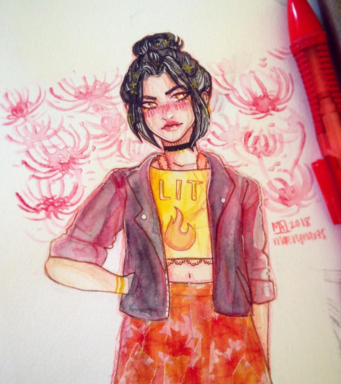 Modern Azula by maerynarts | Scrolller