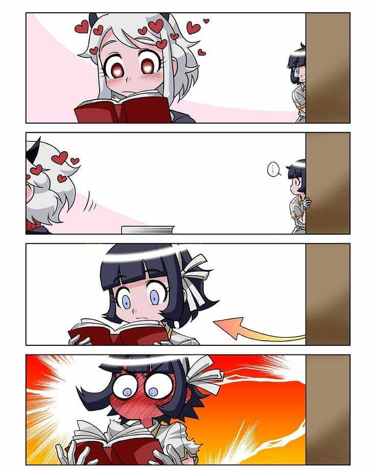 Modeus, don't leave your lewd novels lying around! | Scrolller