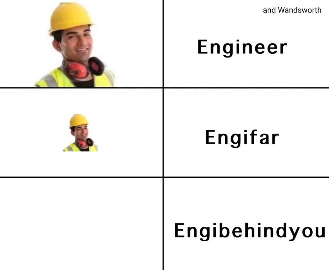 Mods are asleep, post engineer memes! | Scrolller