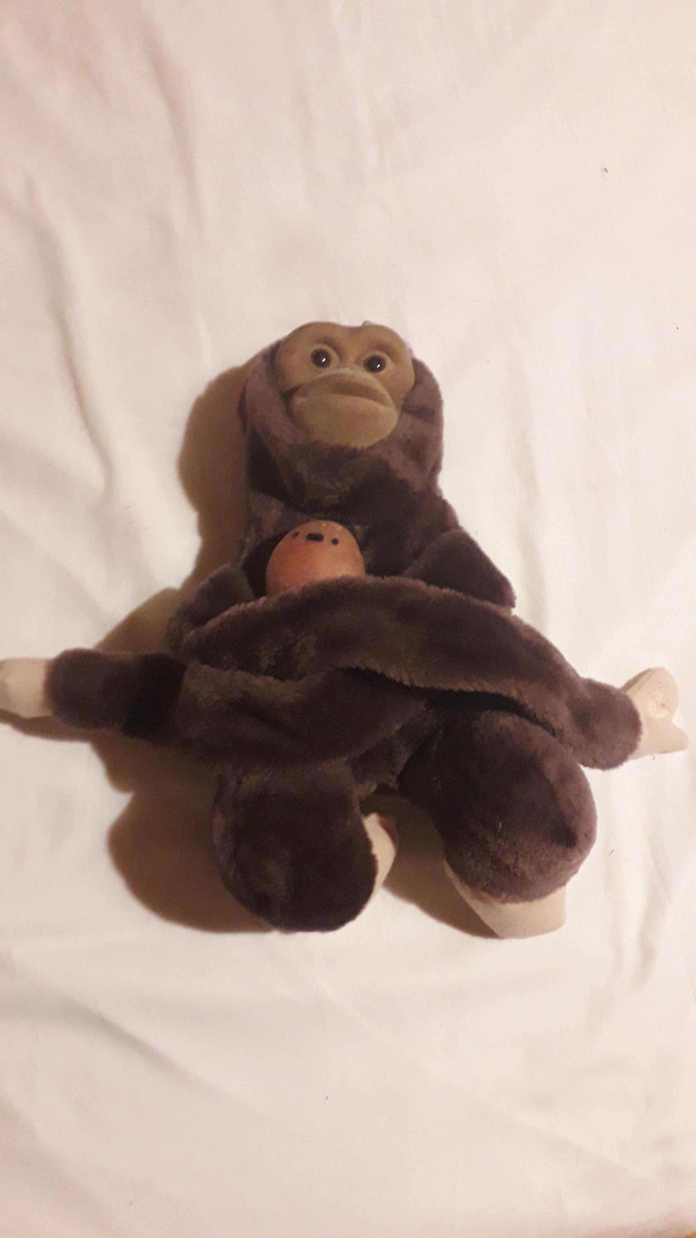 Monkey love my potato! | Scrolller
