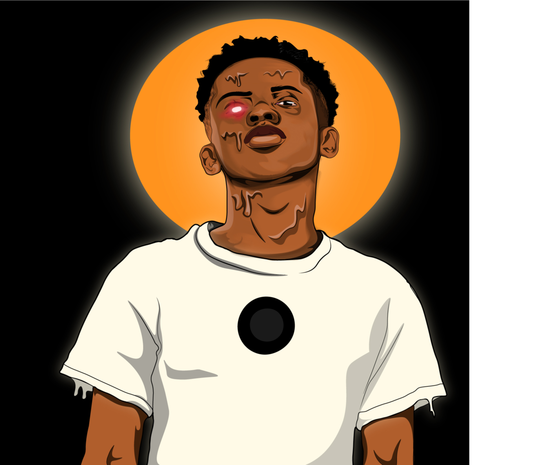 Monster done in Adobe Illustrator | Scrolller