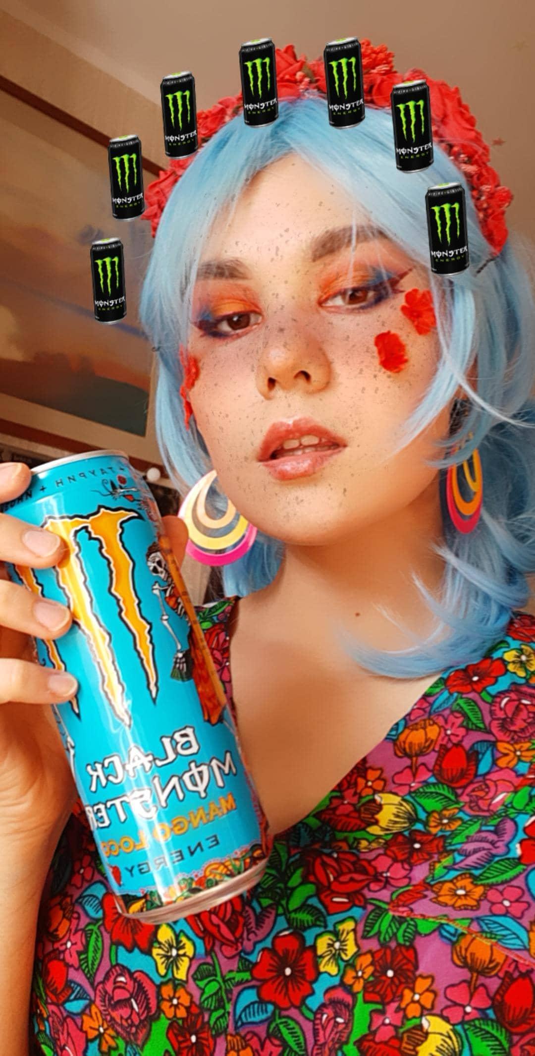 Monster girl mango loco makeup look | Scrolller