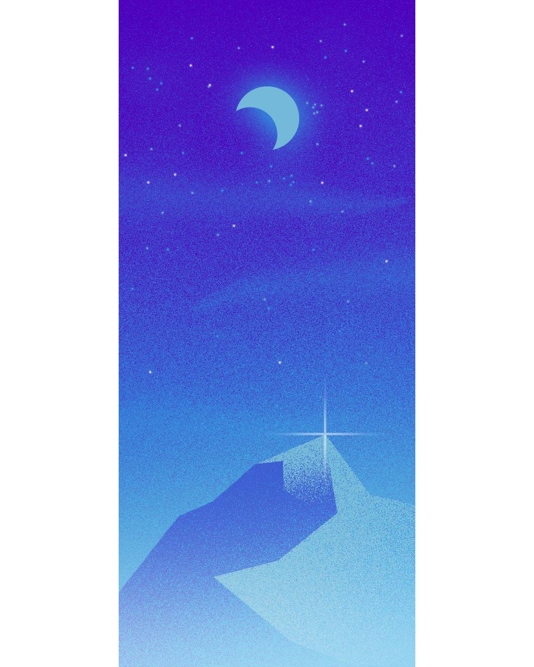 Moonlit Mountain, OC | Scrolller
