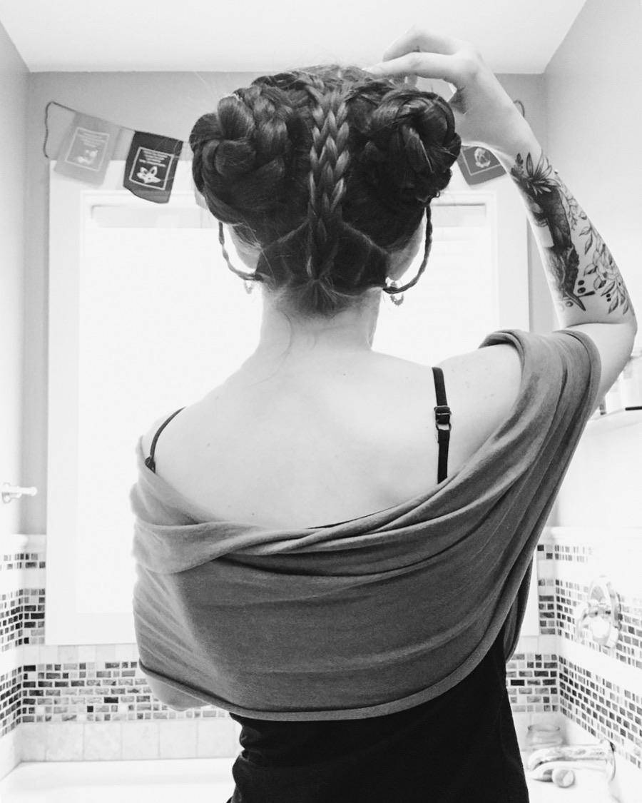 ⚡️More braids n’buns today 🖤 | Scrolller