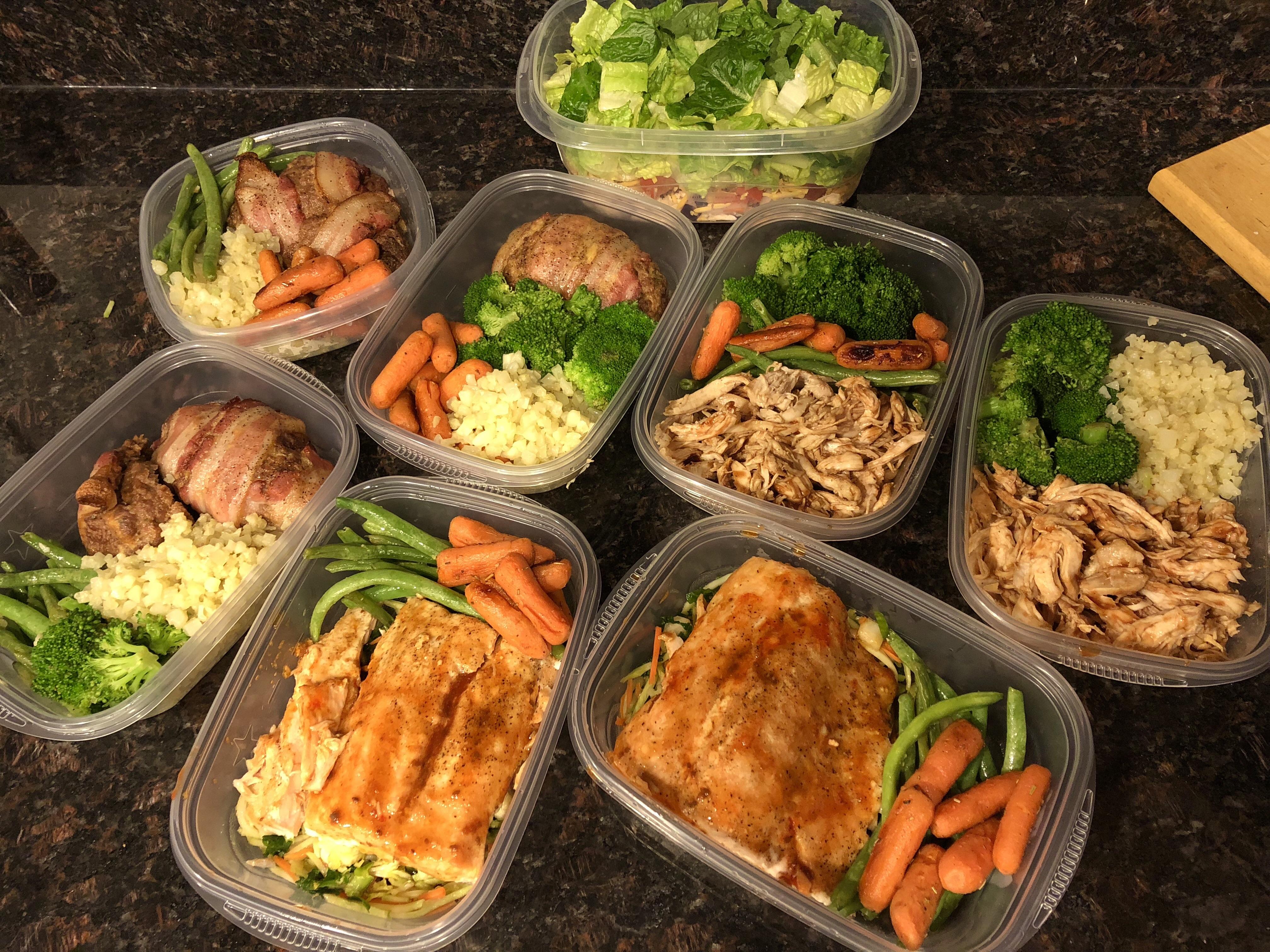 More keto meal prep! | Scrolller