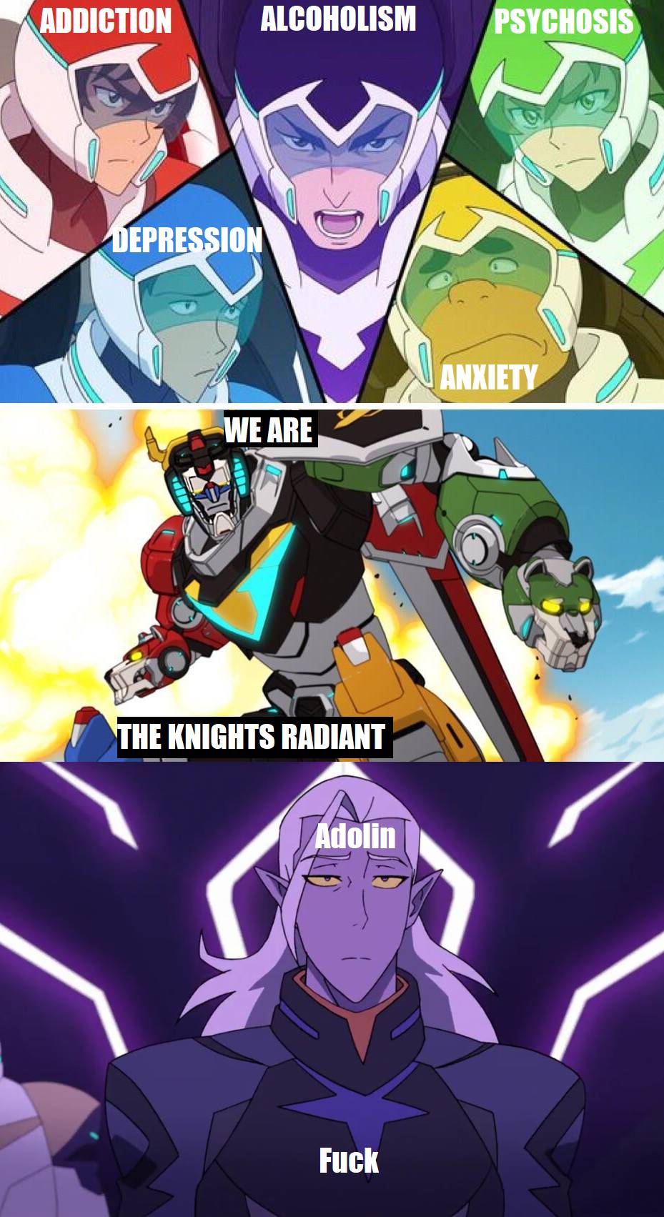 More mental issues than Voltron has limbs | Scrolller