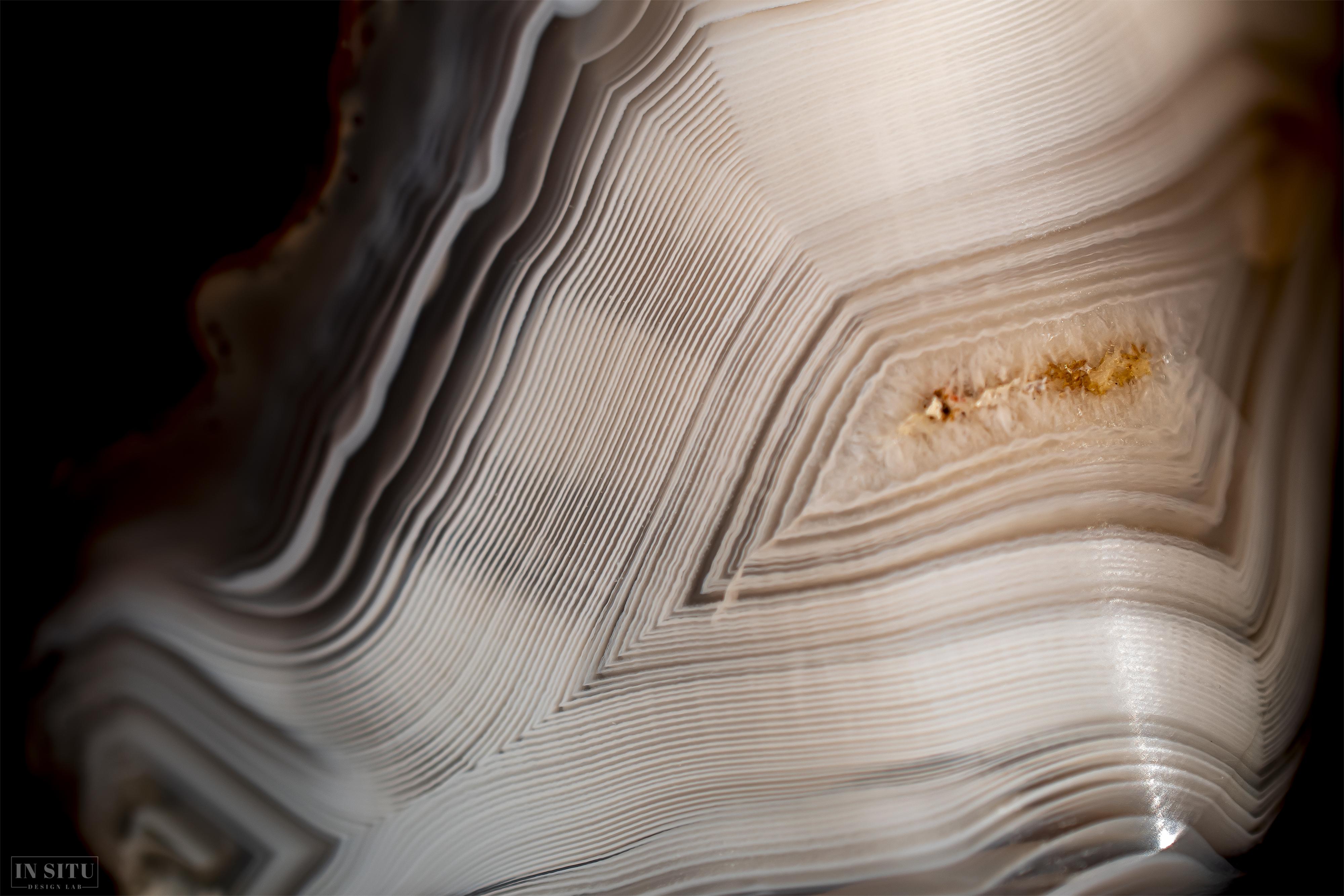 Moroccan Agate. Cut and Polished. | Scrolller