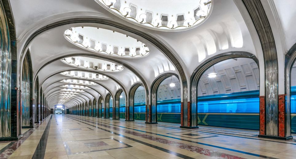 Moscow Metro Station | Scrolller