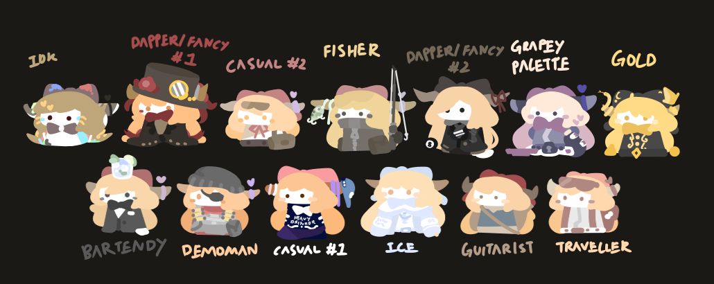 Most variety and designs of Suikas I draw | Scrolller