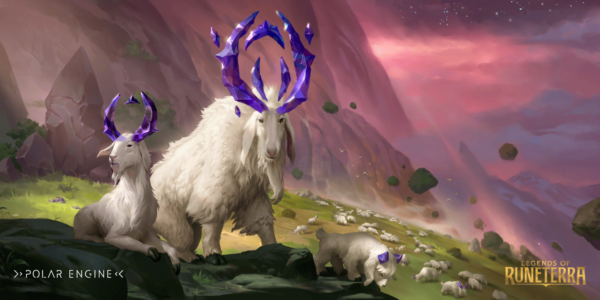 Mountain Goat by Polar Engine | Scrolller