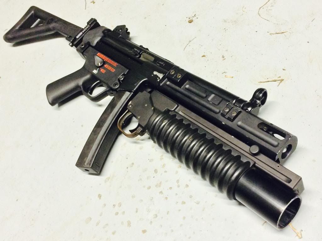 MP5 w/ M203 Grenade Launcher | Scrolller