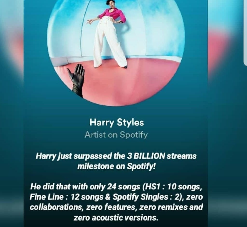 Mr.Styles just passs a new milestone as solo artist! 🐟🌻🍉🥳🥳 | Scrolller