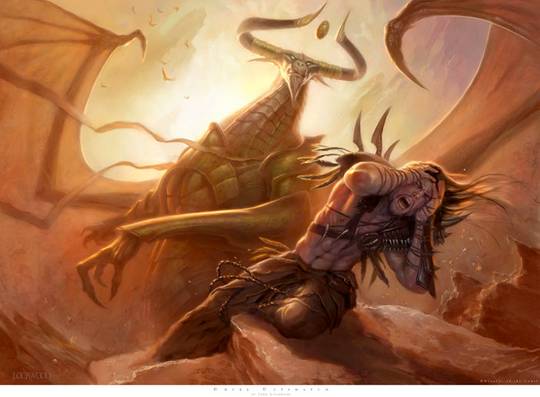 MTG Cruel Ultimatum by Todd Lockwood [700 × 515] | Scrolller