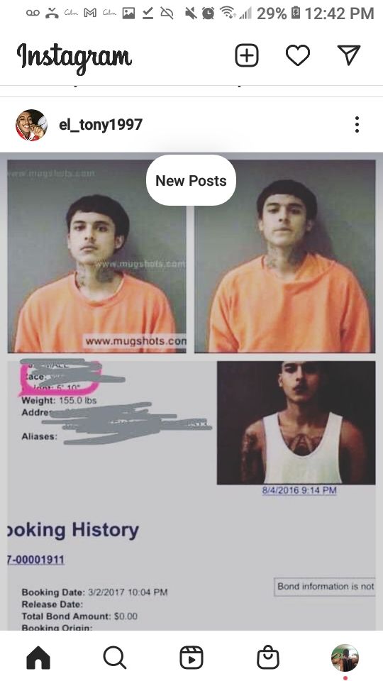 Mugshot of El Tony | Scrolller