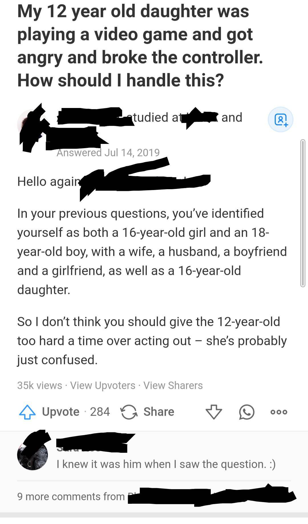 Multiple identities | Scrolller