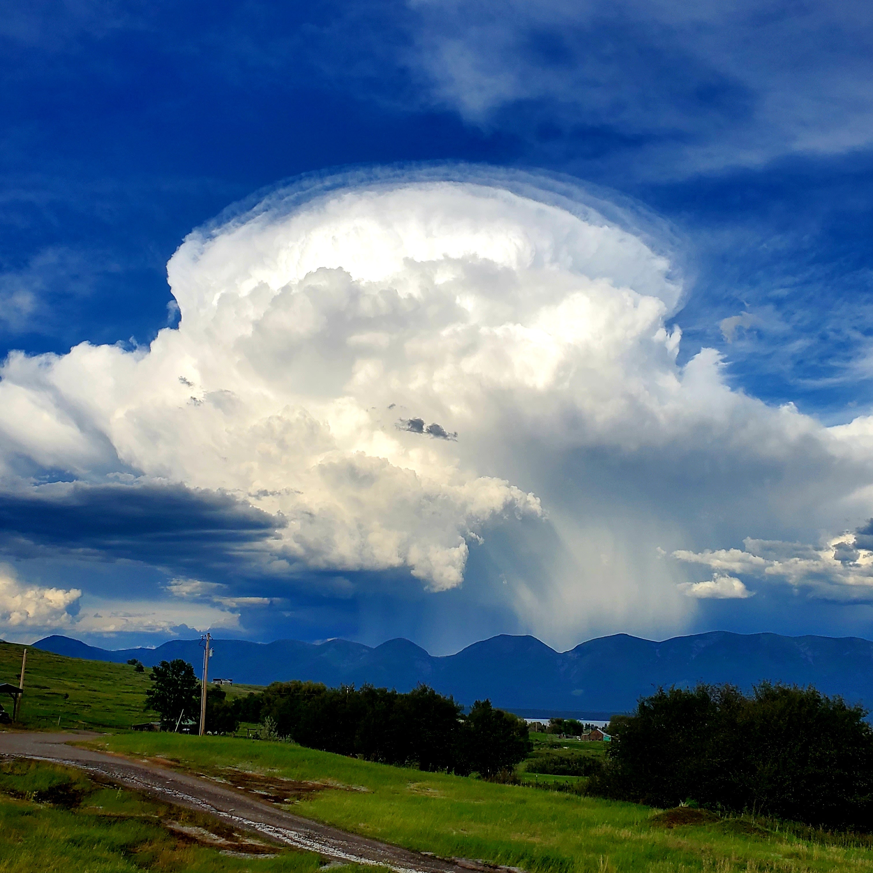 Mushroom cloud over the Missions. | Scrolller