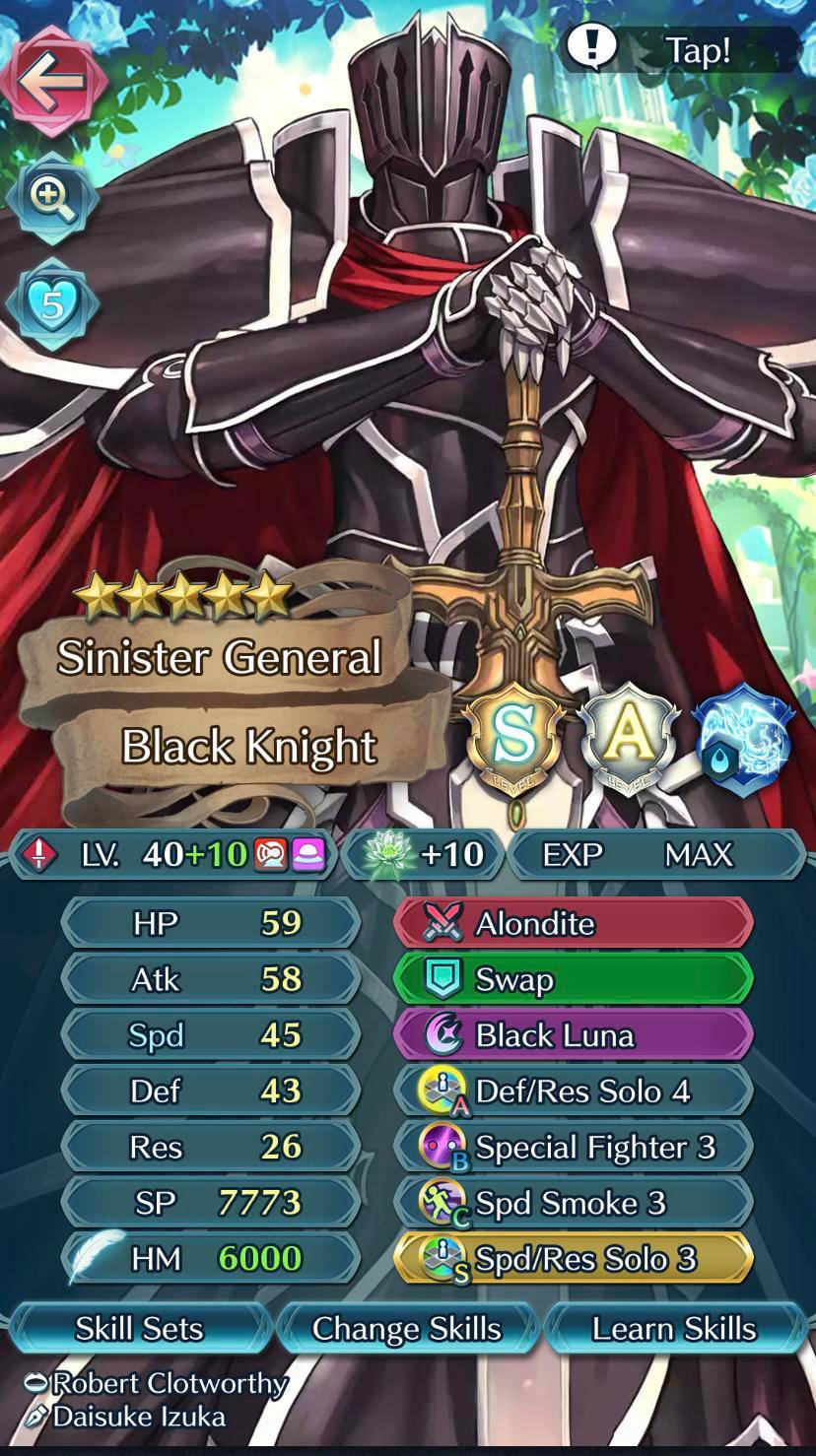 My +10 Black Knight Showcase | Scrolller