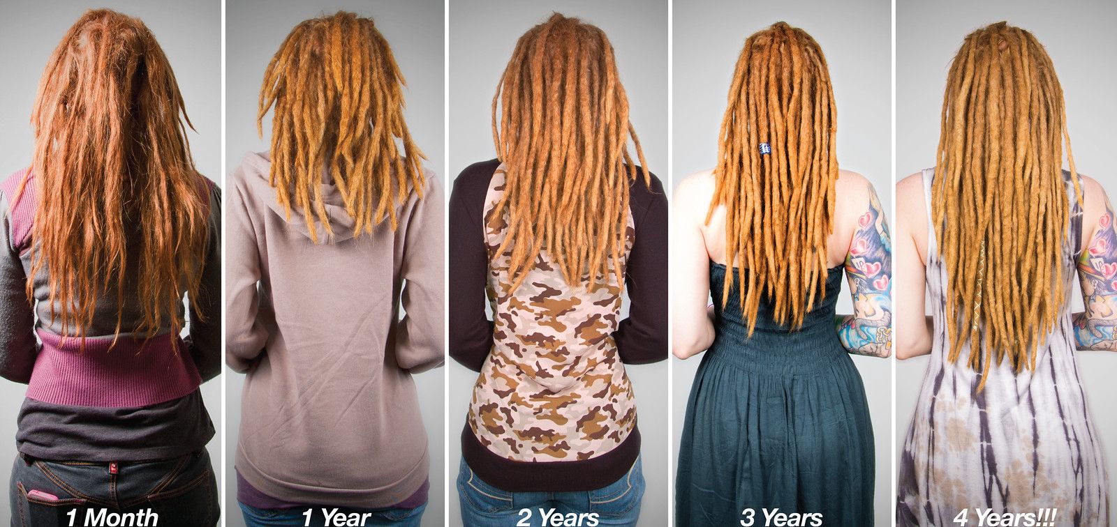 My 4 Year Dreadlock Timeline! | Scrolller