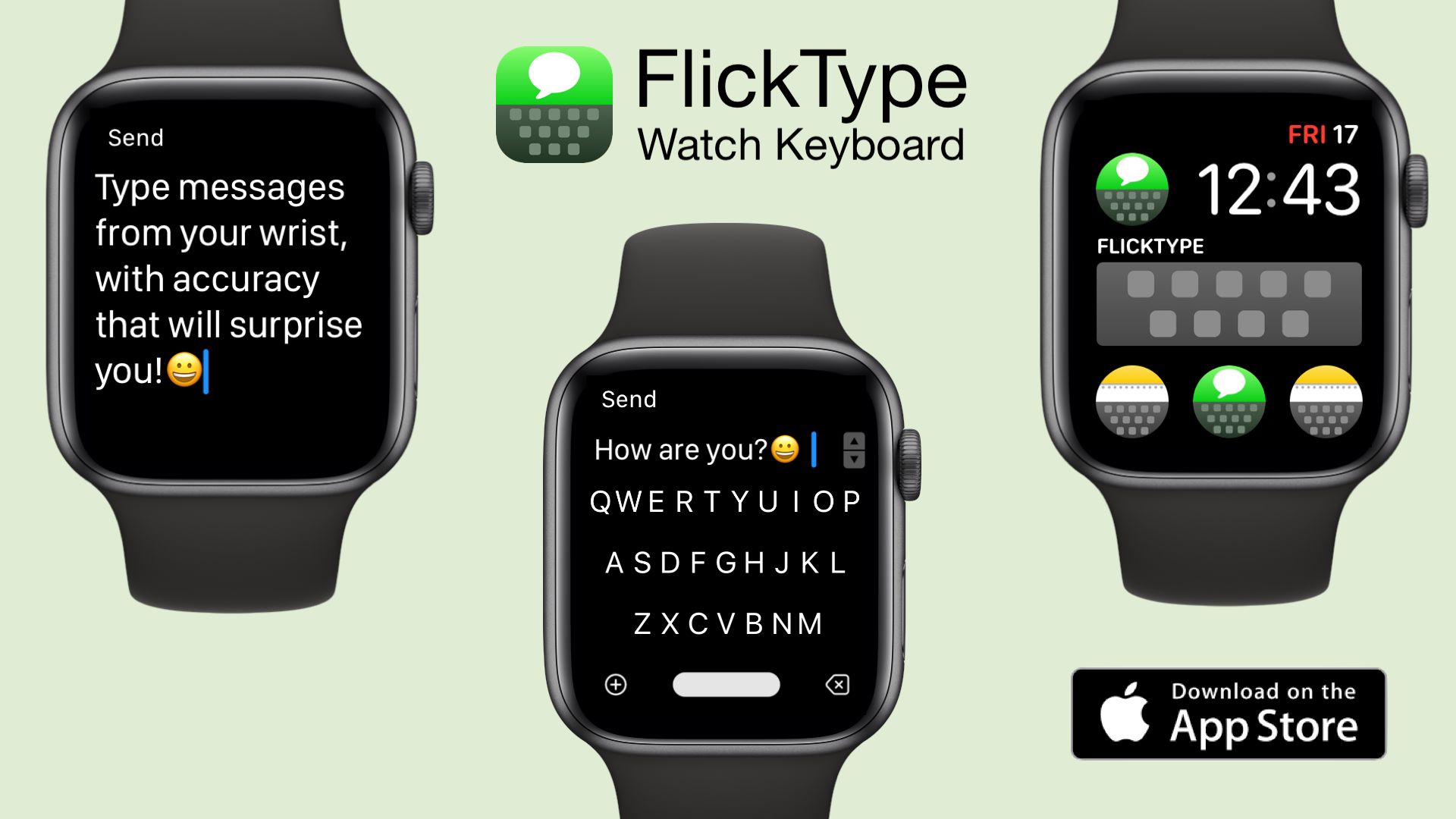 My app "FlickType Keyboard" is finally available on the App Store! | Scrolller