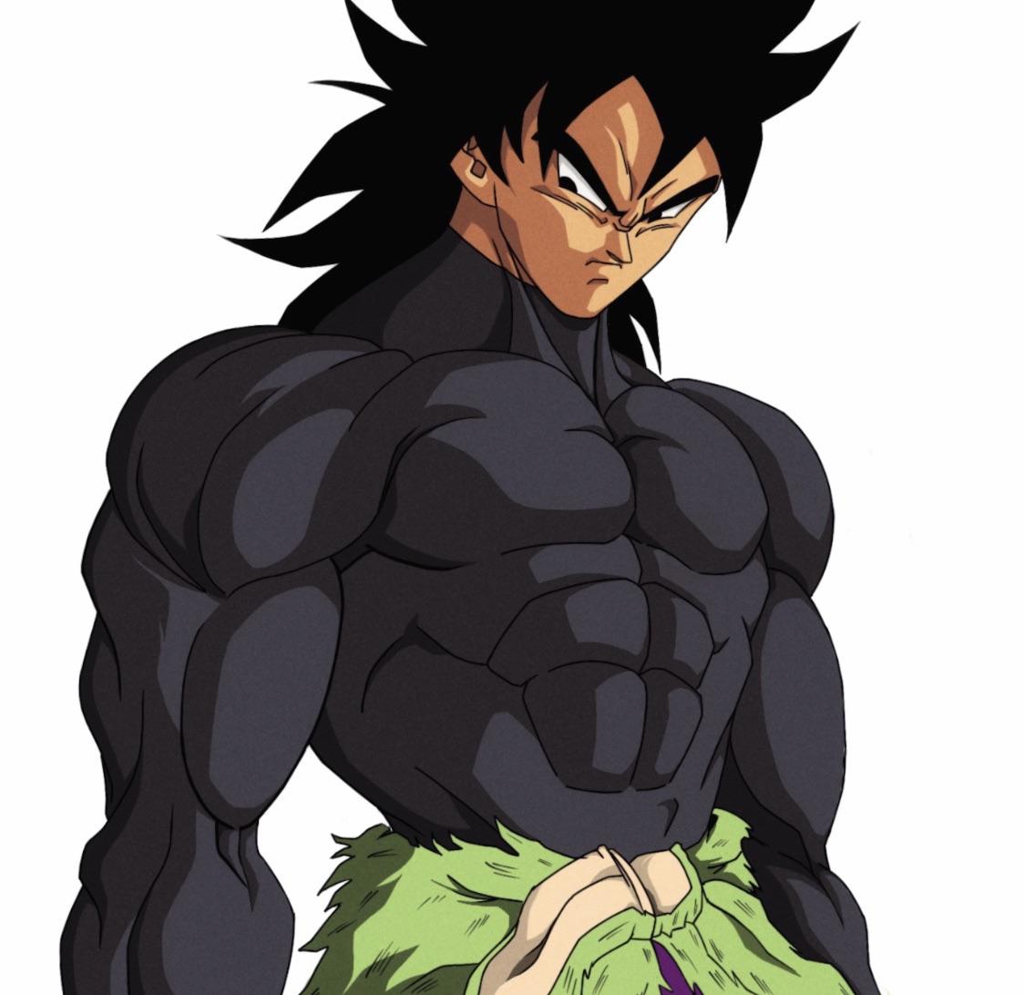 My attempt at digitally drawing broly | Scrolller