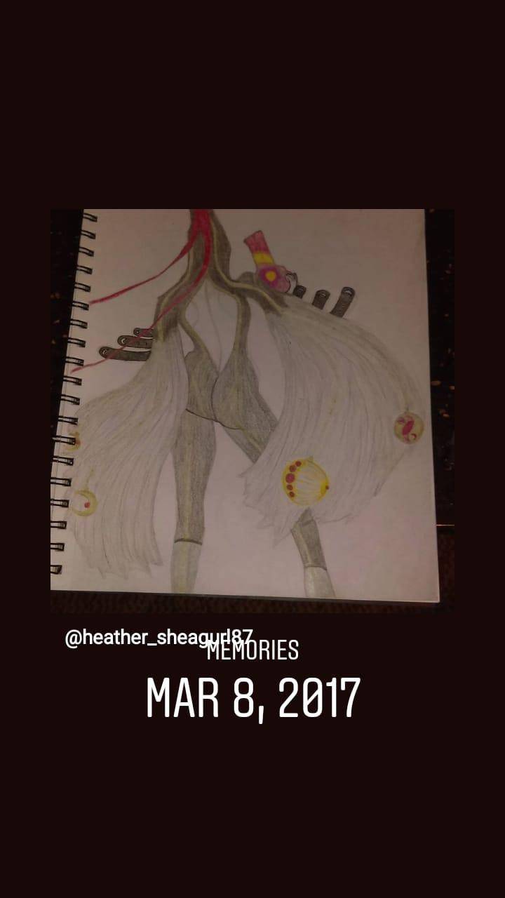 My Bayonetta drawing | Scrolller