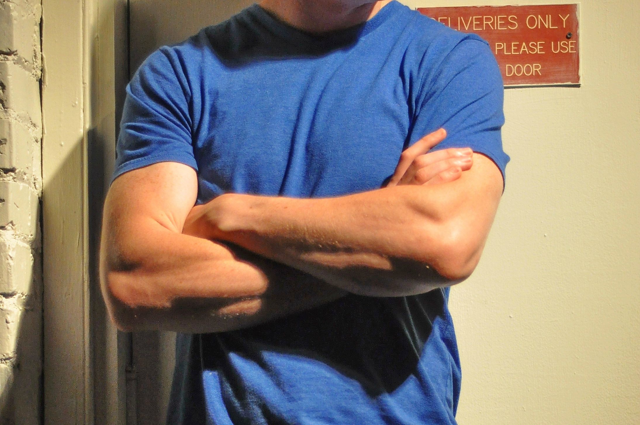 My boyfriend's forearms are pretty glorious. | Scrolller