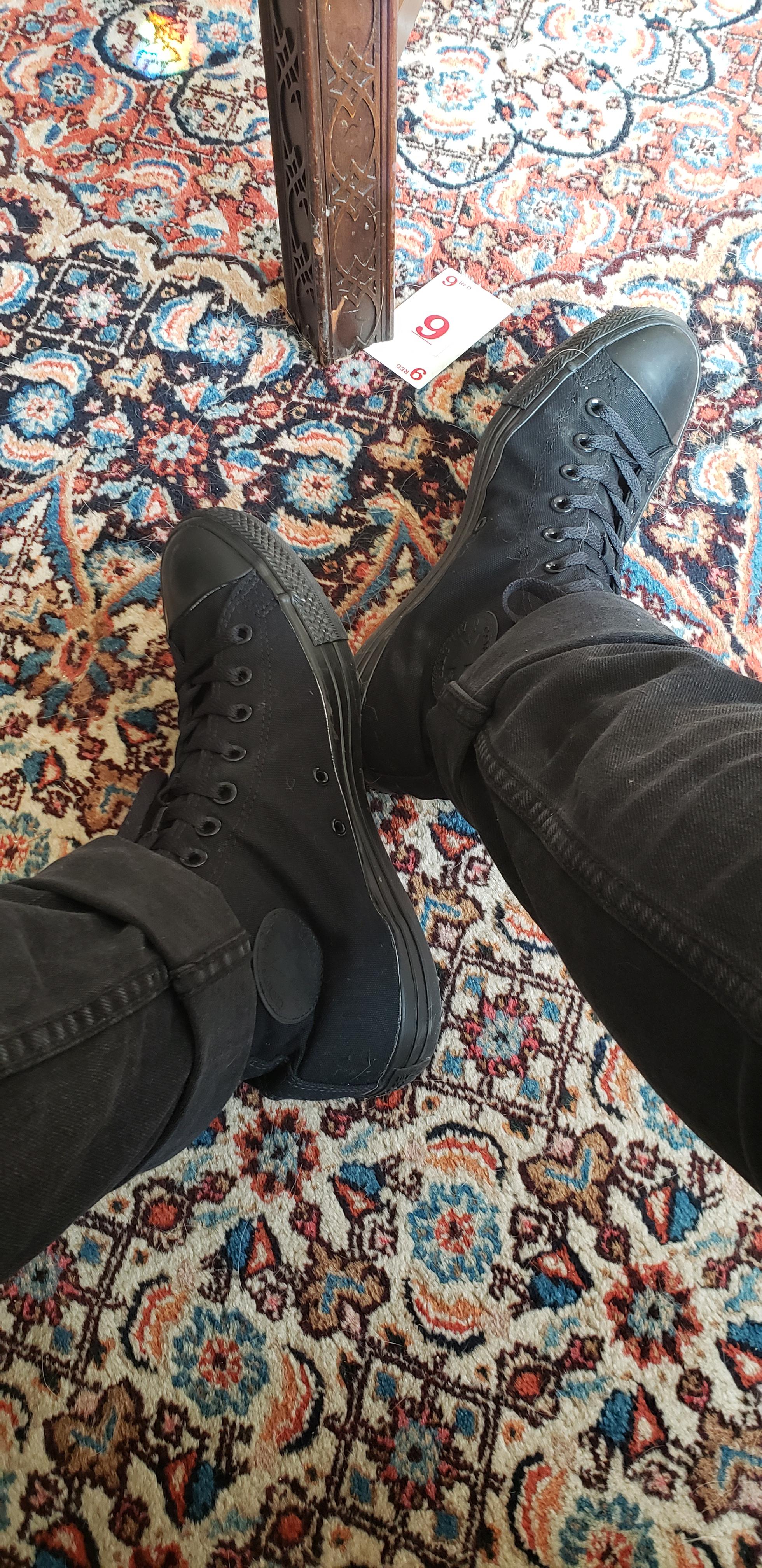 My brand new pair, and second pair ever. They look even better than I ...