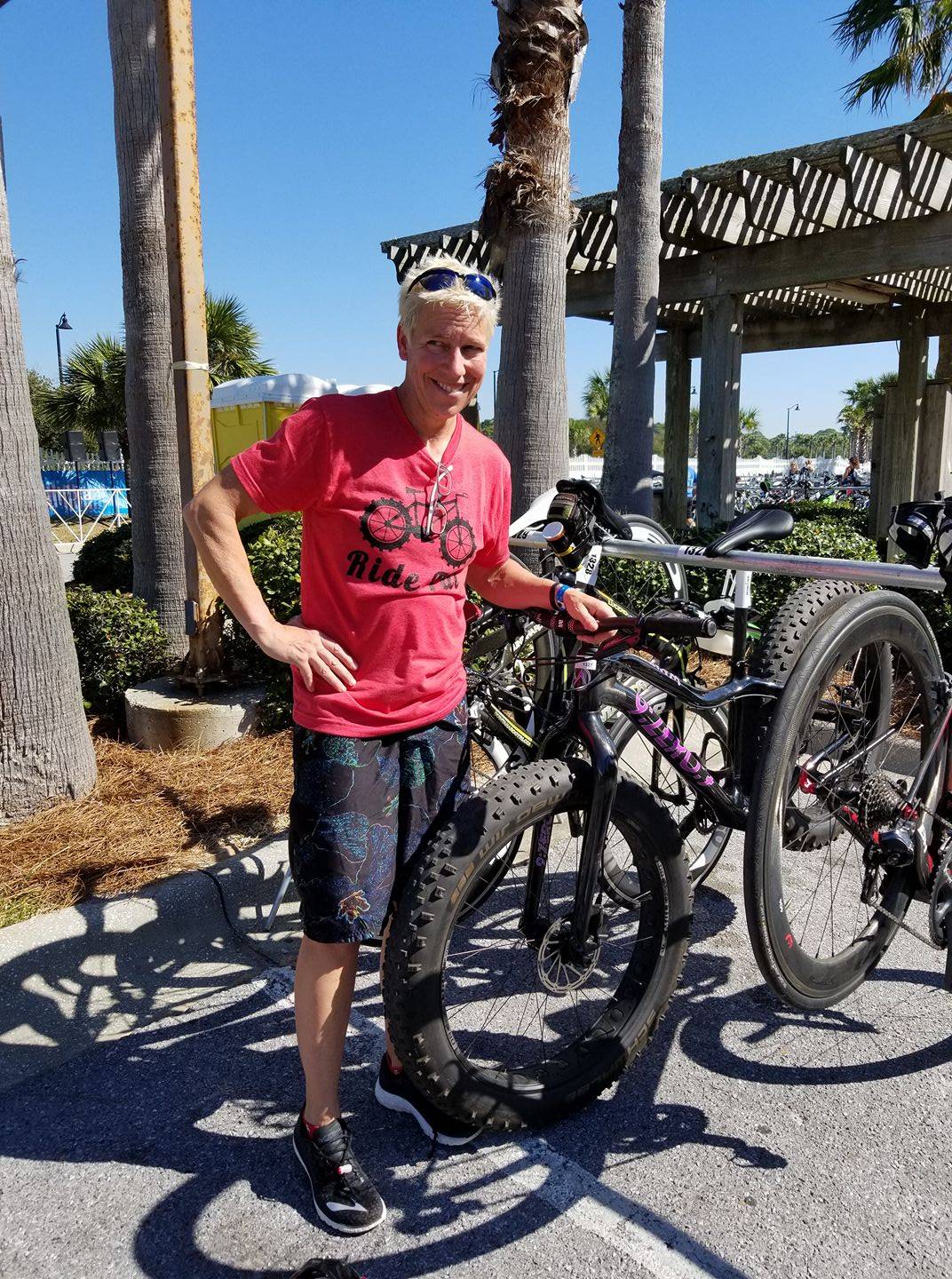 My Coach (F 53) finished IMFL on a fat tire bike. First woman in history to do it! You won't ...