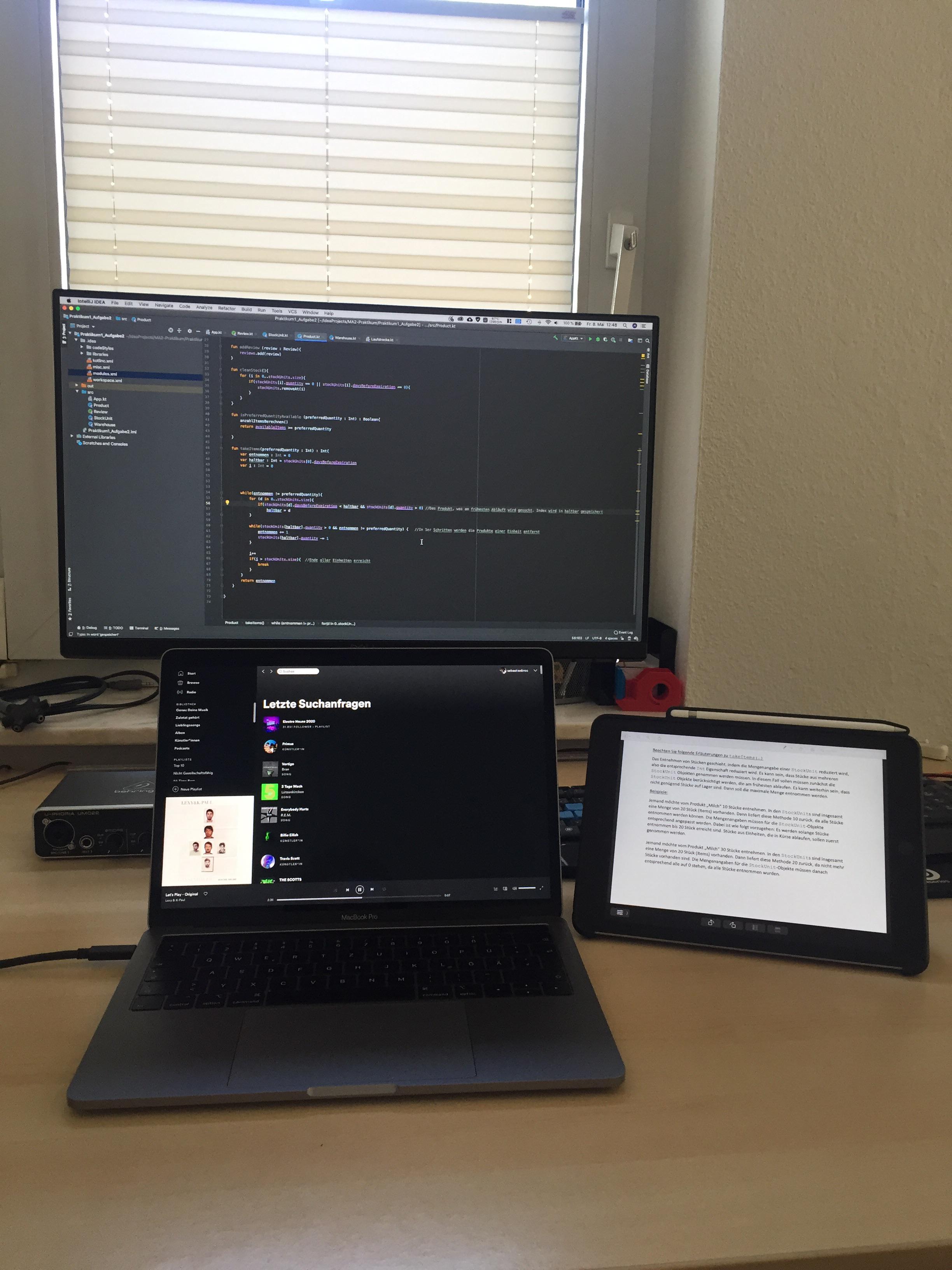 My current workspace for programming for Uni from home! | Scrolller