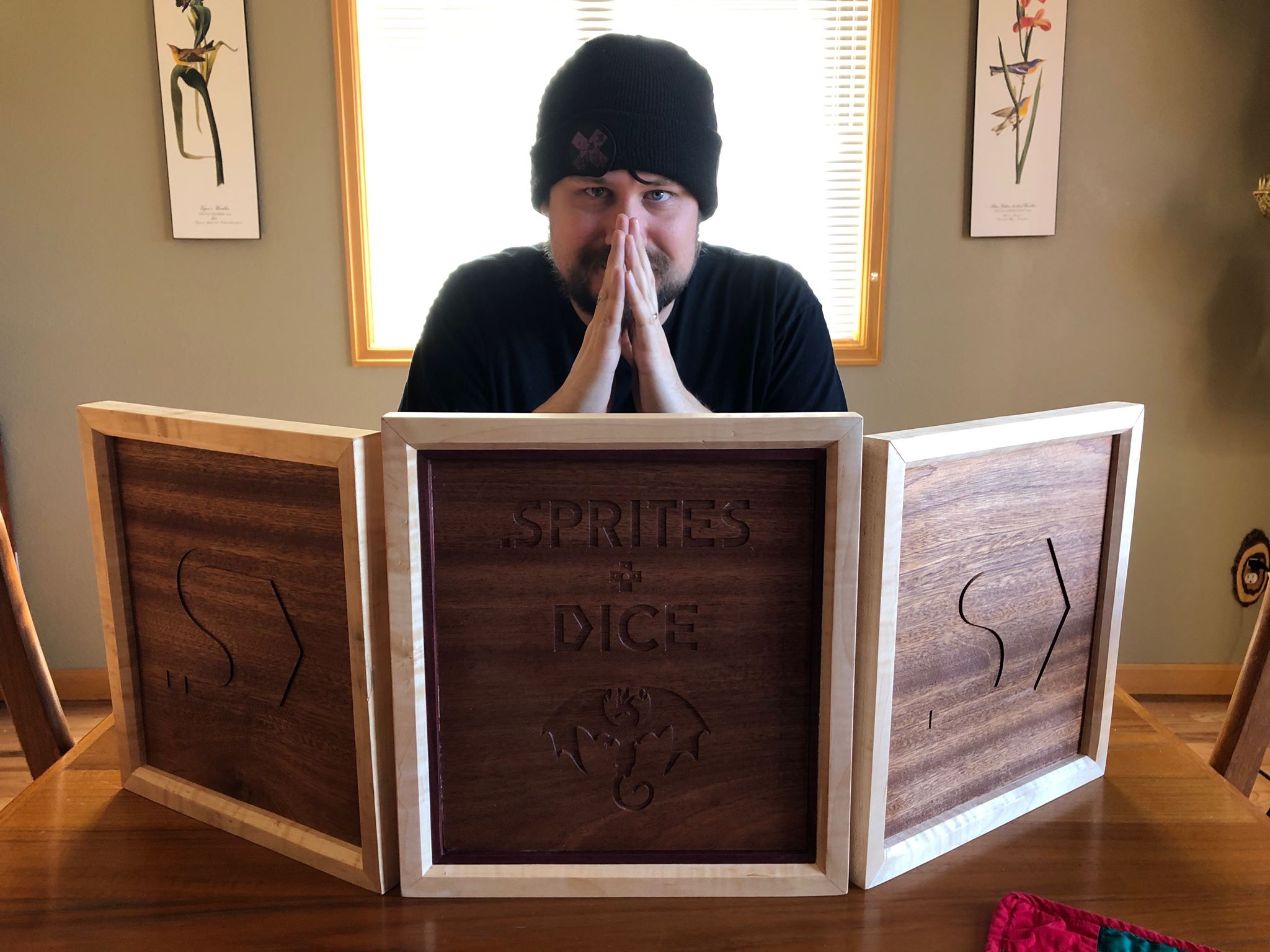 My custom Dungeon Master's Screen, built by my brother! | Scrolller