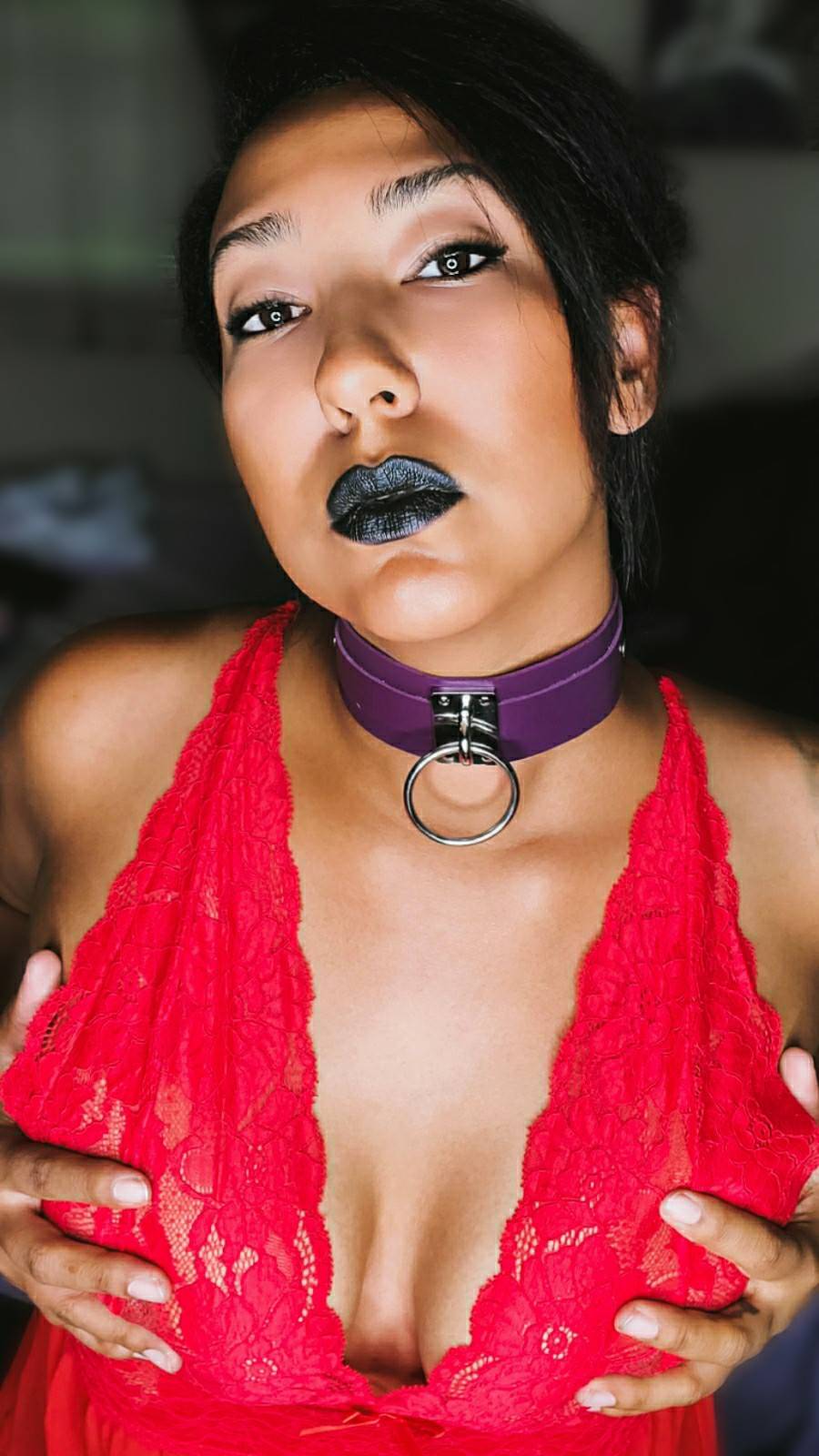 My devotion to you; my collar. 🔐 Being collared and giving complete control to my Sir, really ...