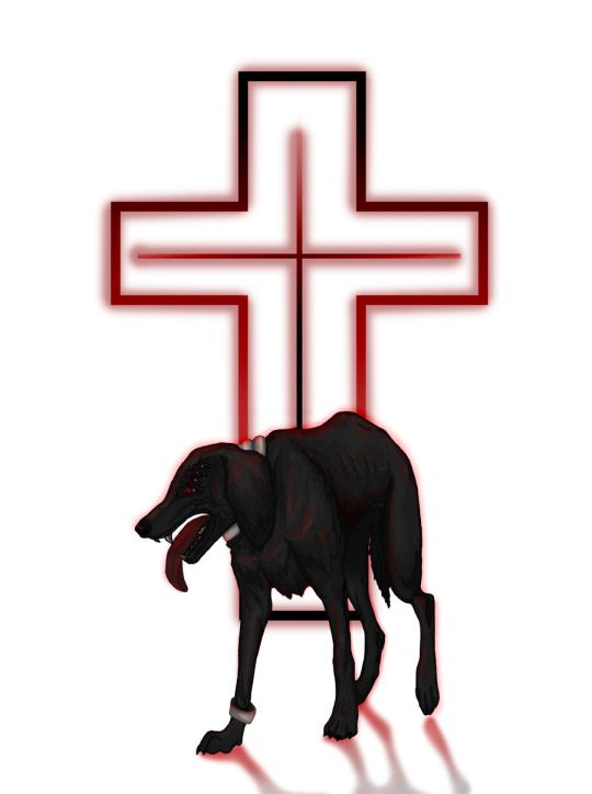My fanart of Black Dog/ Hell Hound/ Baskerville from Hellsing. | Scrolller
