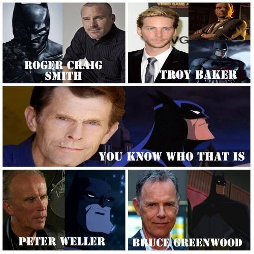 My favorite Batman voice actors right here | Scrolller