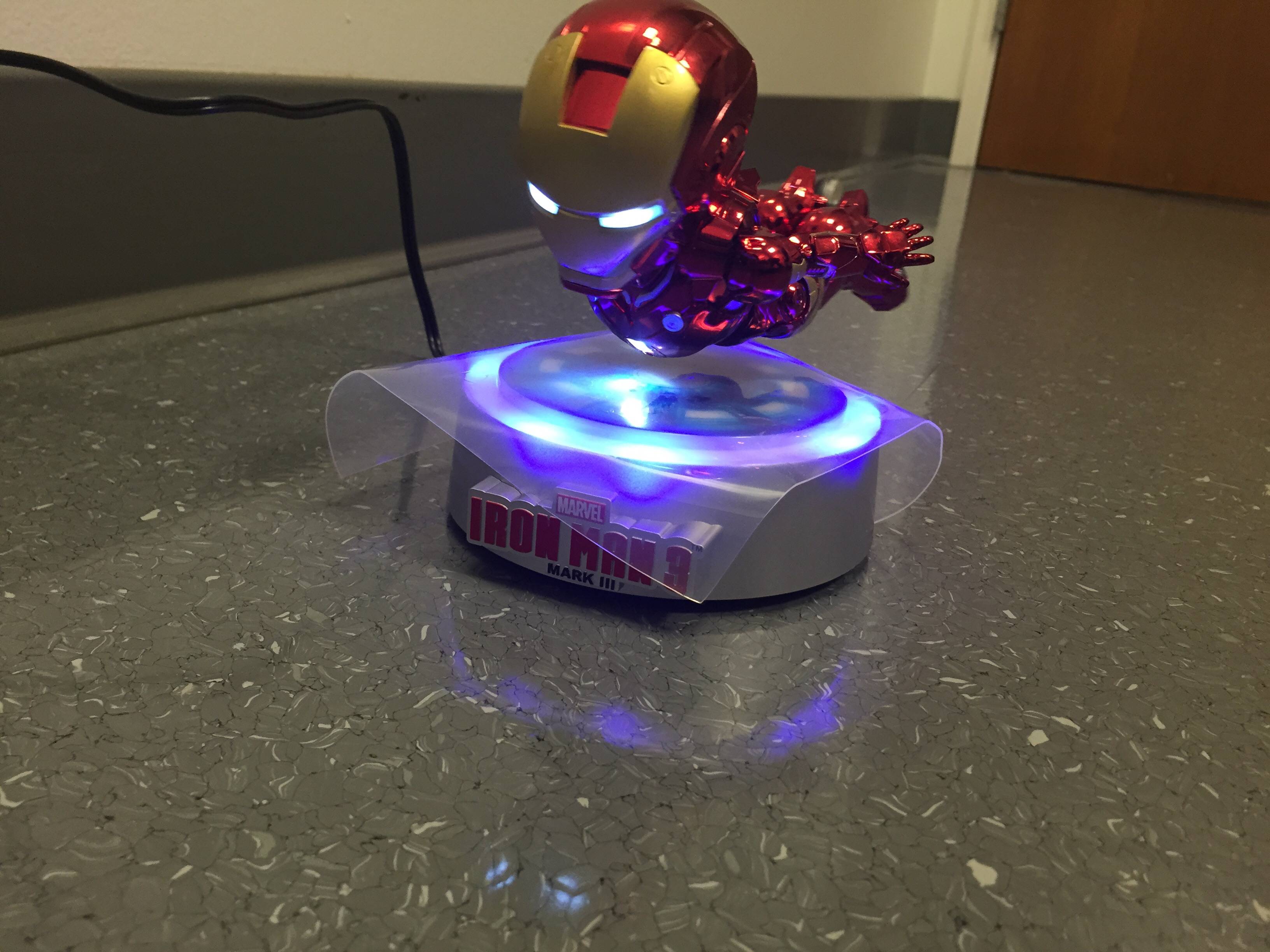 My favorite pickup from comic con - Floating Iron Man | Scrolller