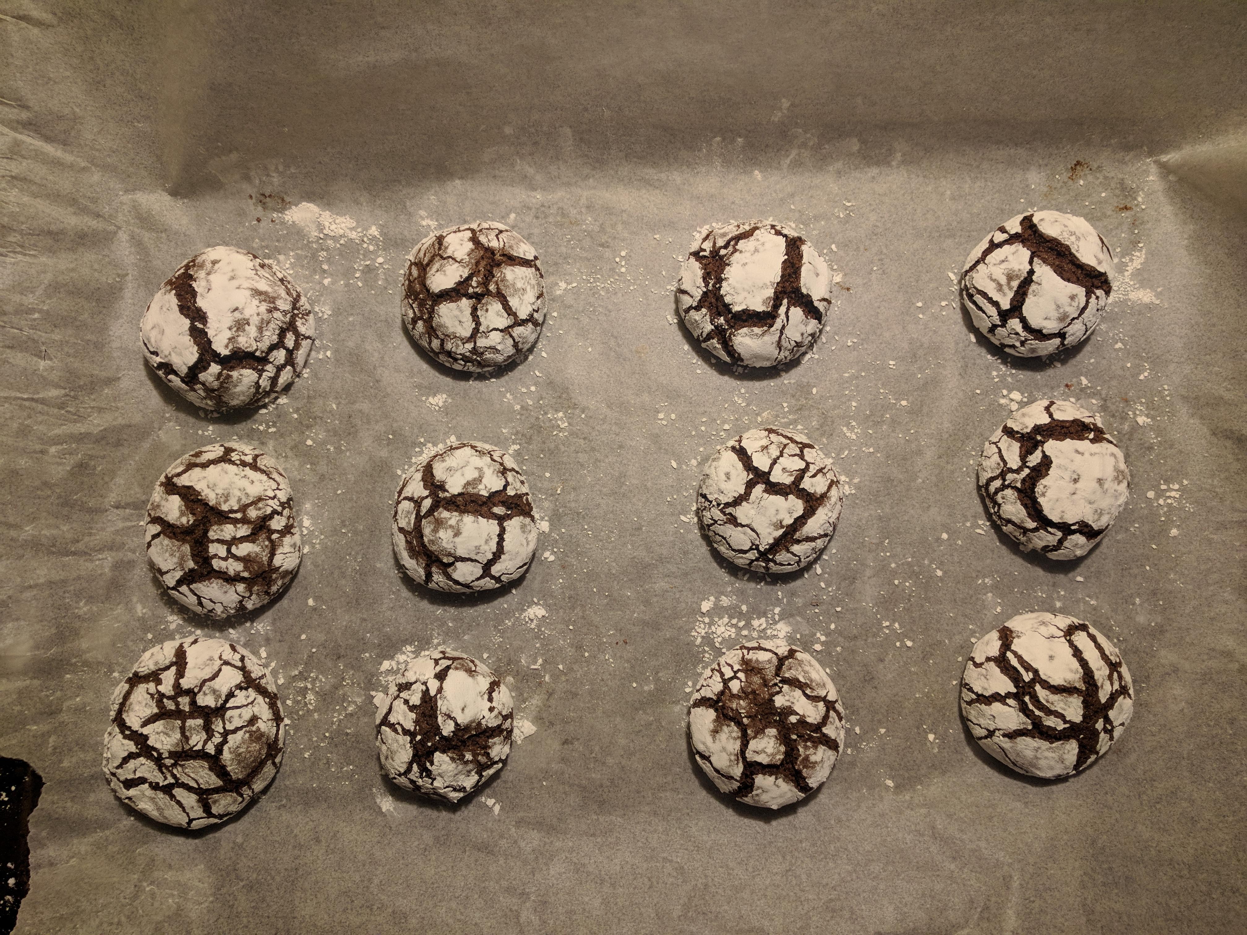 My first batch of crinkel cookies ever. They came out very tasty. Getting ready for some holiday ...