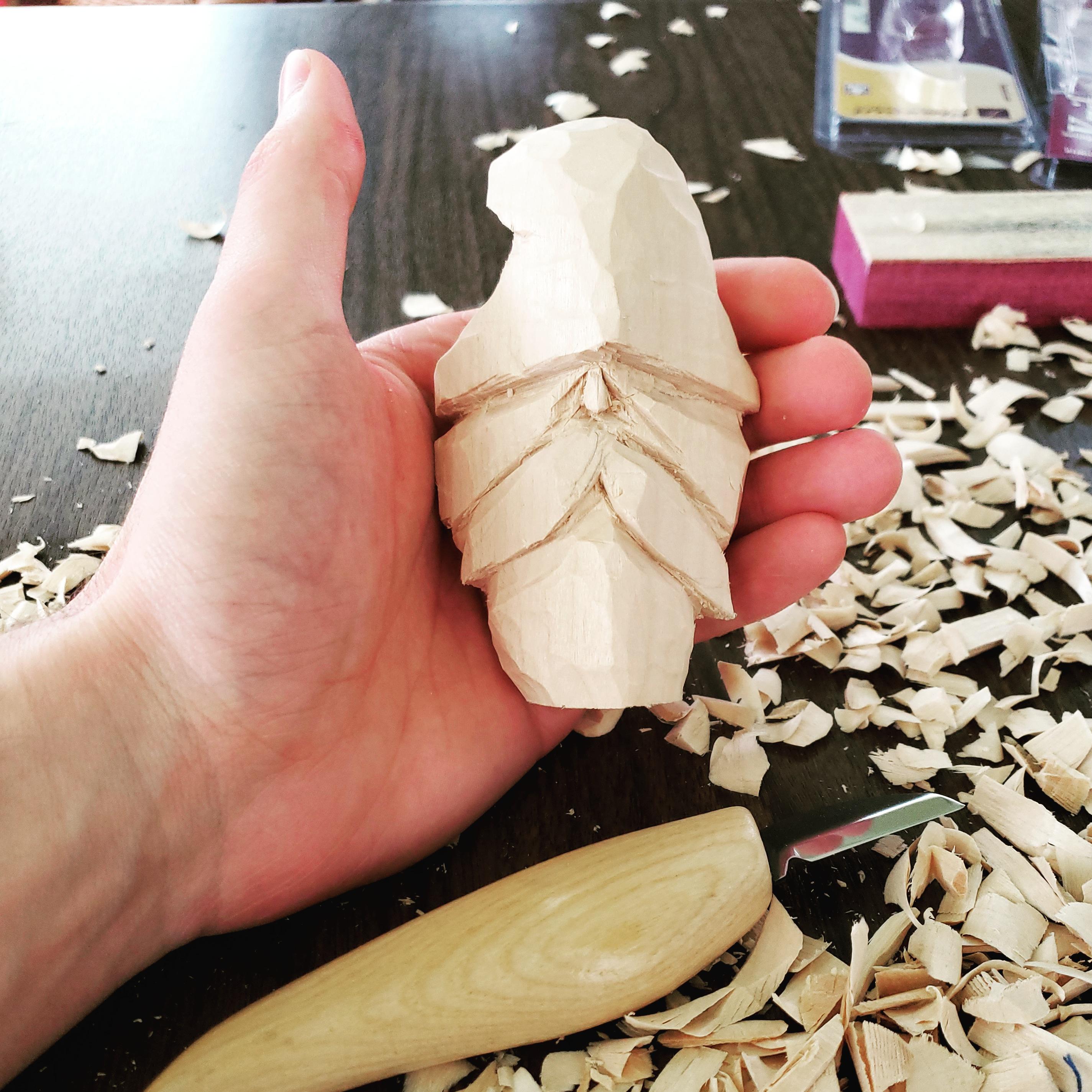 My first carving! More like 45 minute wizard lol | Scrolller