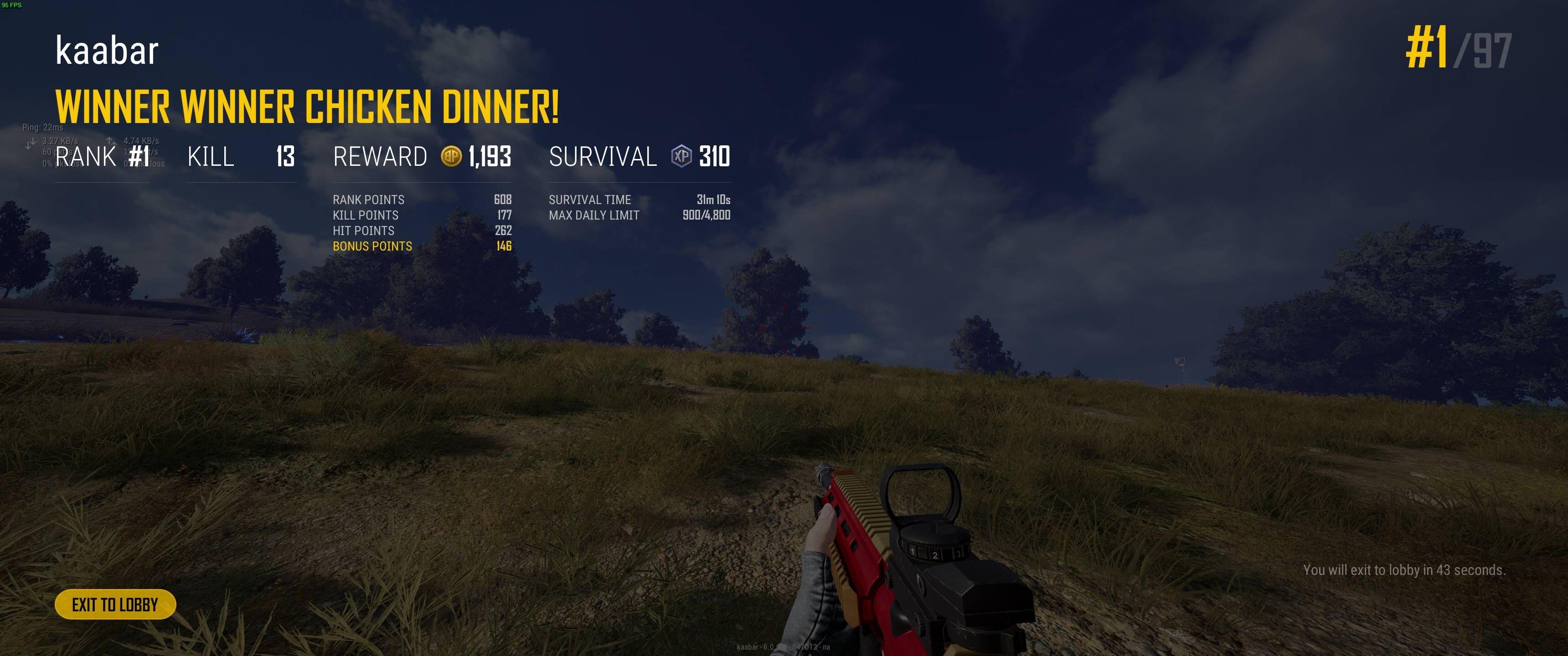 My first double digit solo win!! | Scrolller