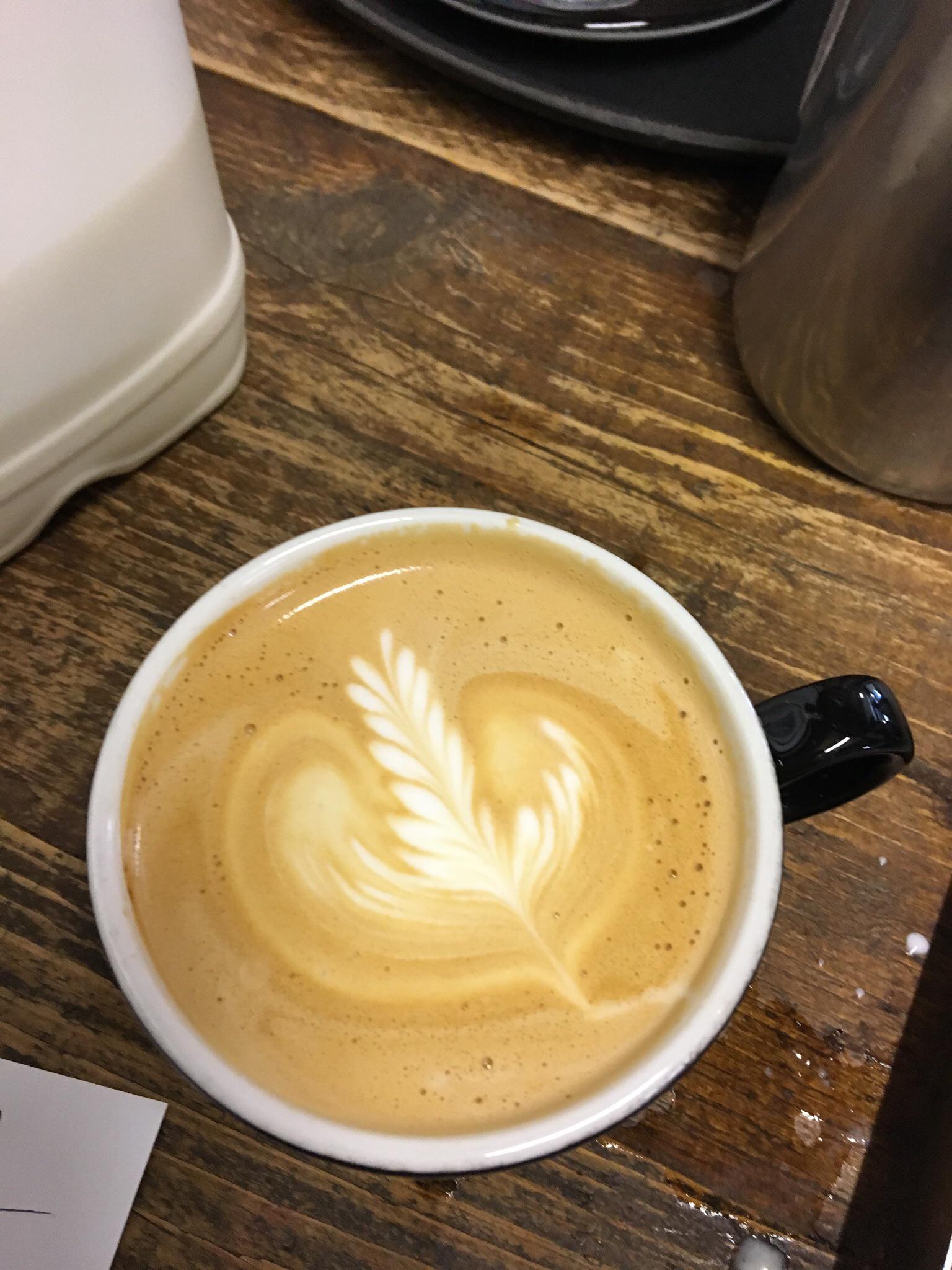 my first ever attempt at a rosetta! i know it needs work but i’m super proud of myself of this ...