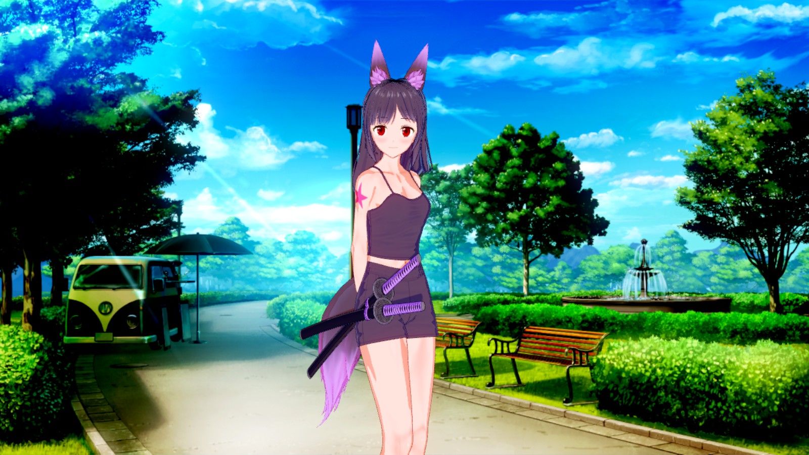 My first ever creation and my favorite her name is Harushi Nishi or Haru | Scrolller