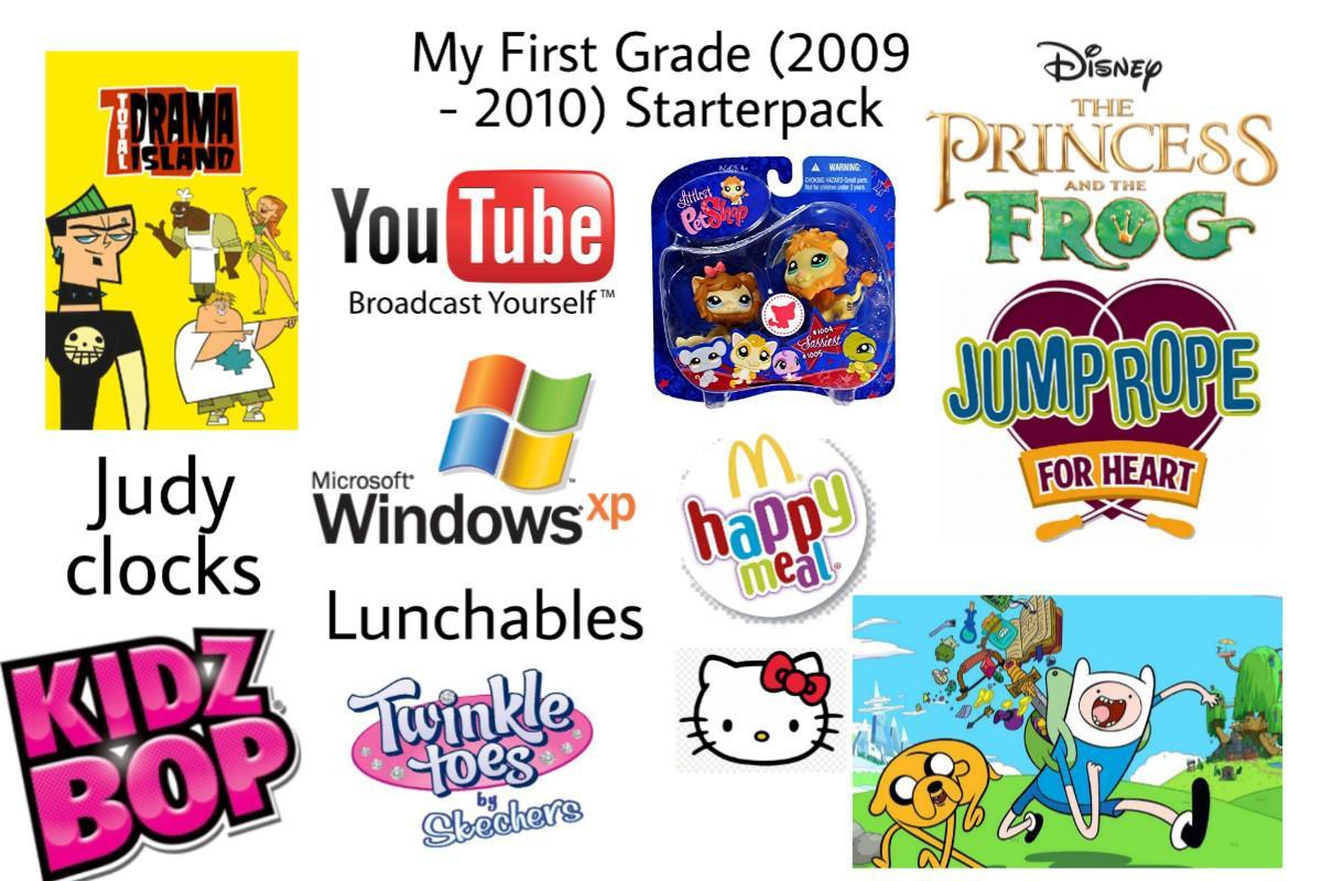 My First Grade childhood starter pack | Scrolller