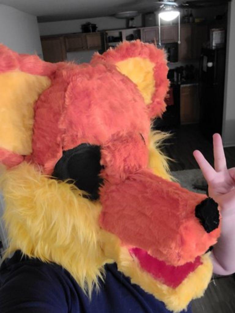 My First Homemade Fursuit Head (And My First Fursuit Head) | Scrolller