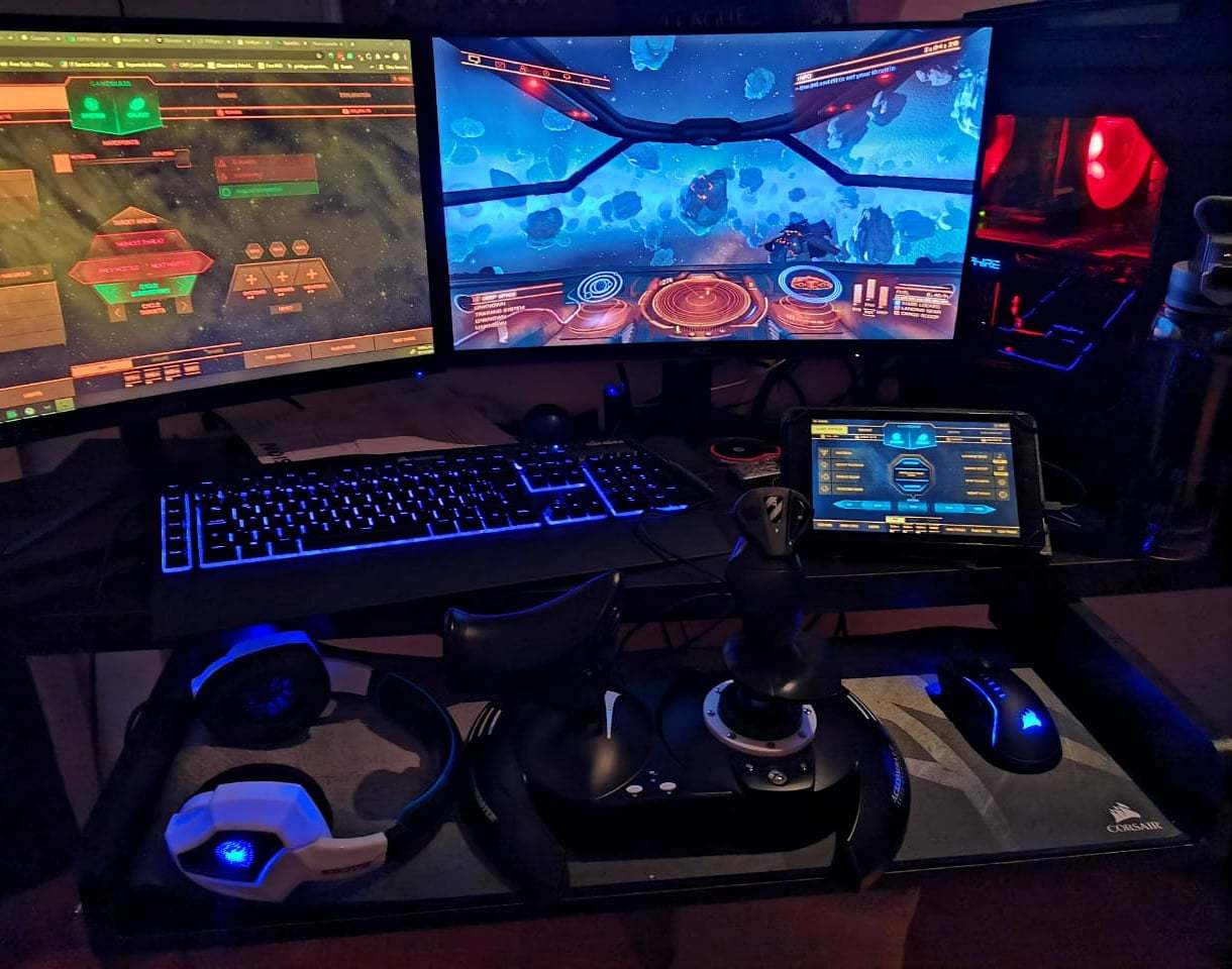 My First HOTAS ever, T Flight HOTAS ONE, I'm in love with Elite Dangerous gameplay | Scrolller