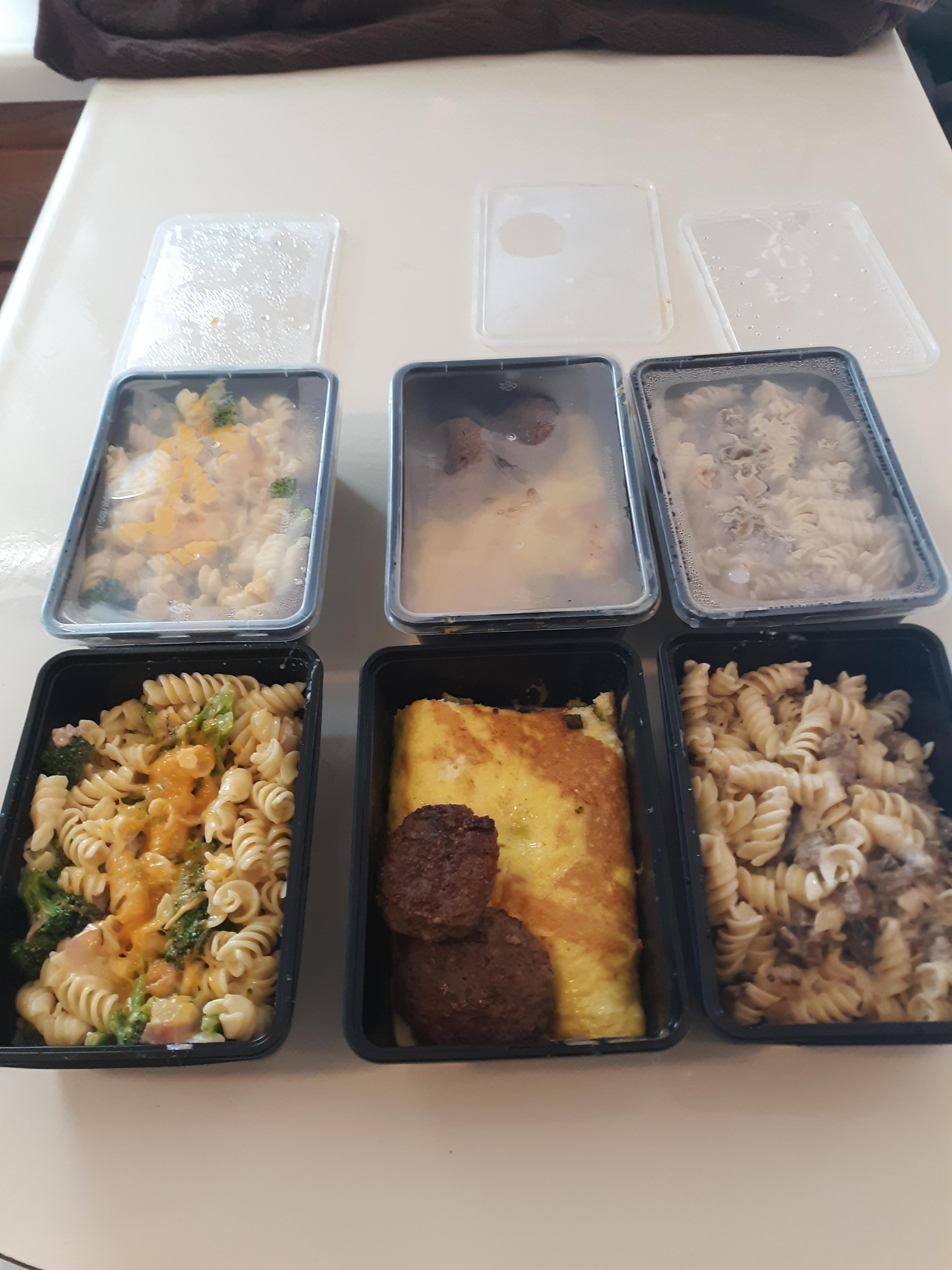 My first meal prep!! | Scrolller