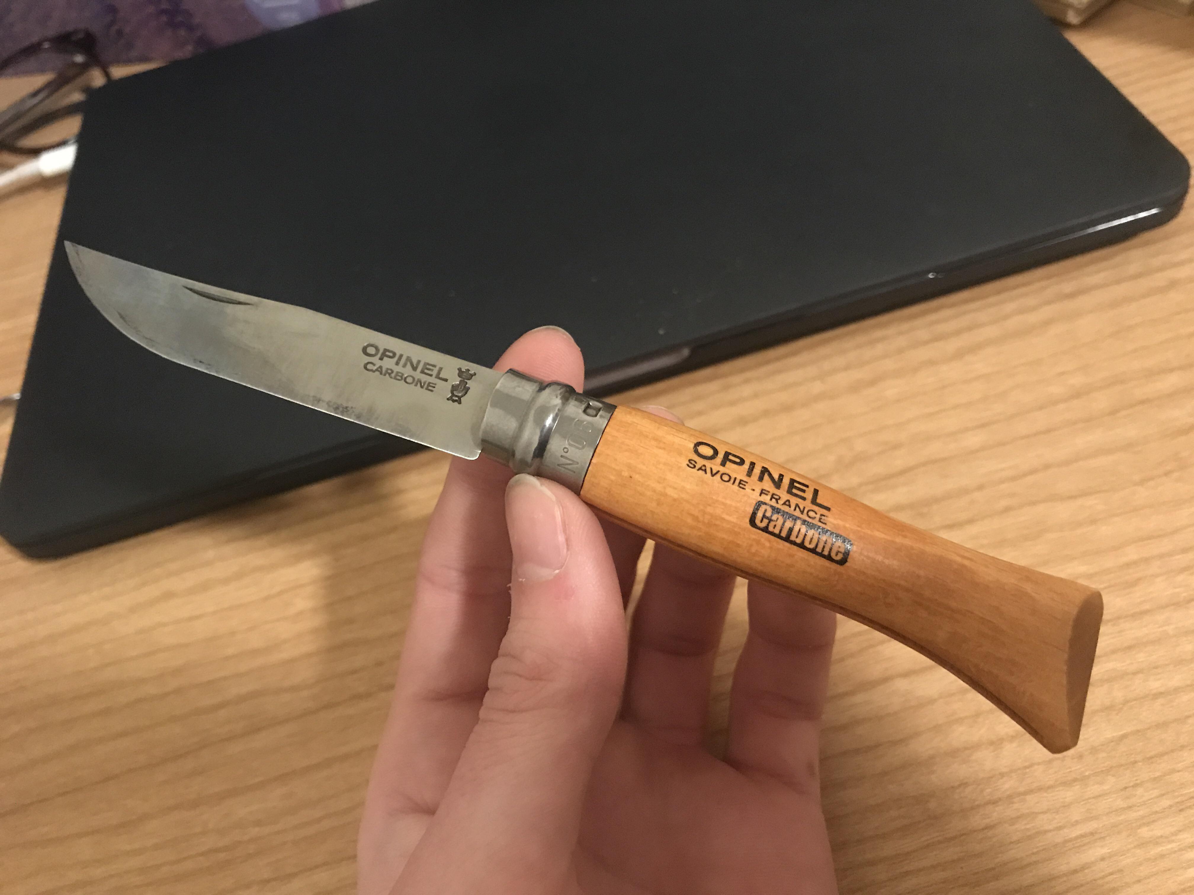 My first Opinel getting a sweet patina after just a few days. Stoked | Scrolller