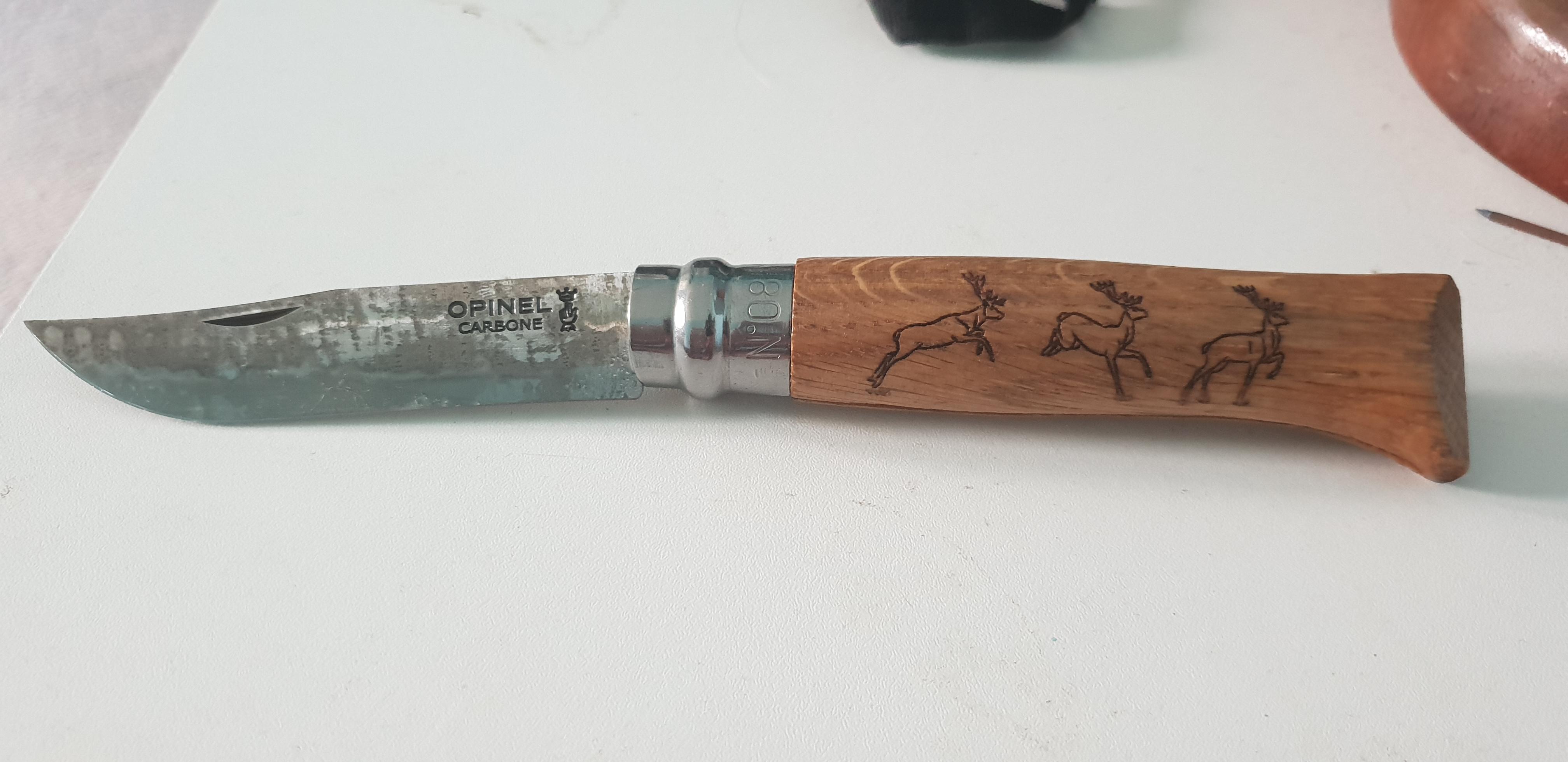 My first opinel. Minor "mods" | Scrolller