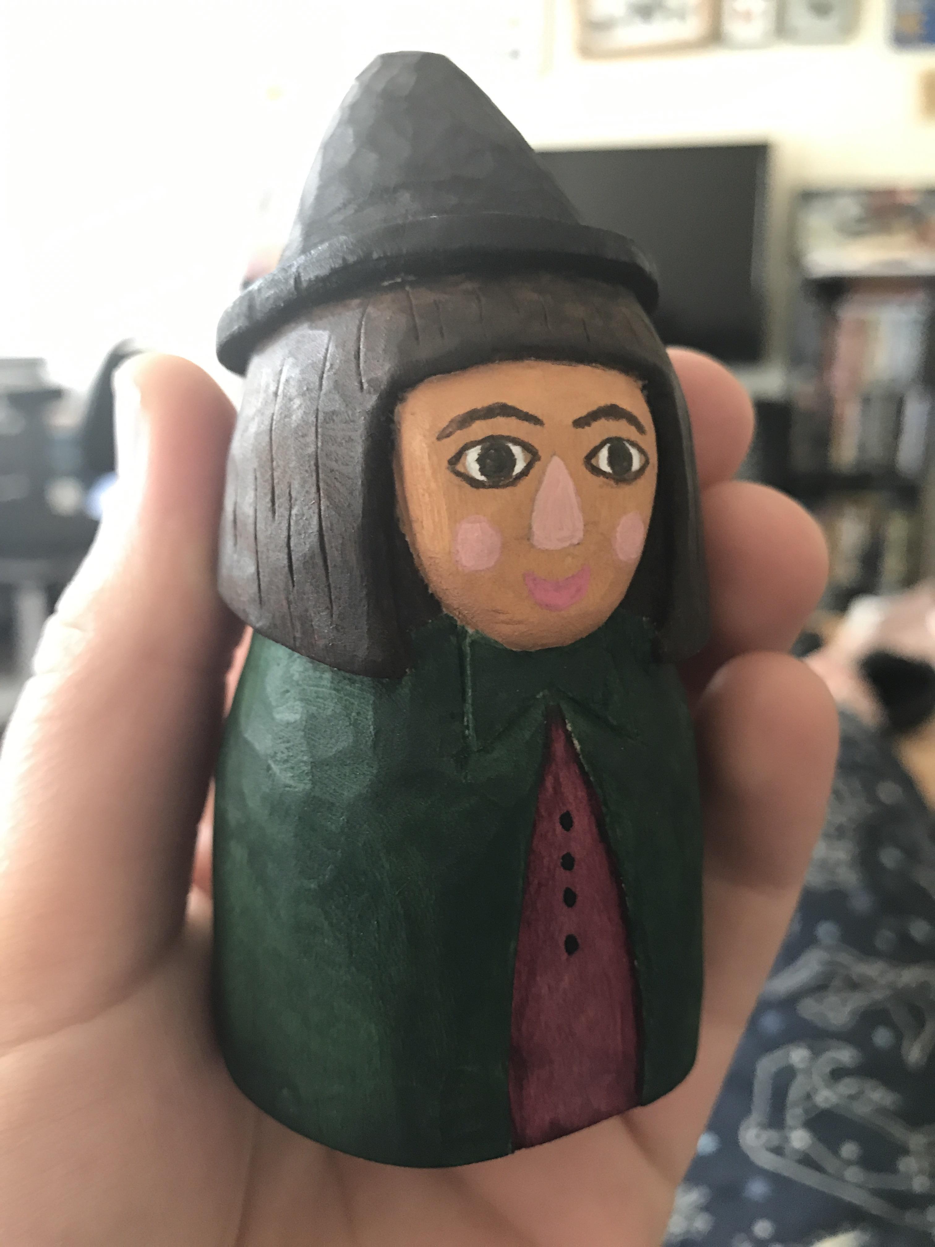 My first project is done!! This “whittle witch” was harder than I thought it would be. Let me ...